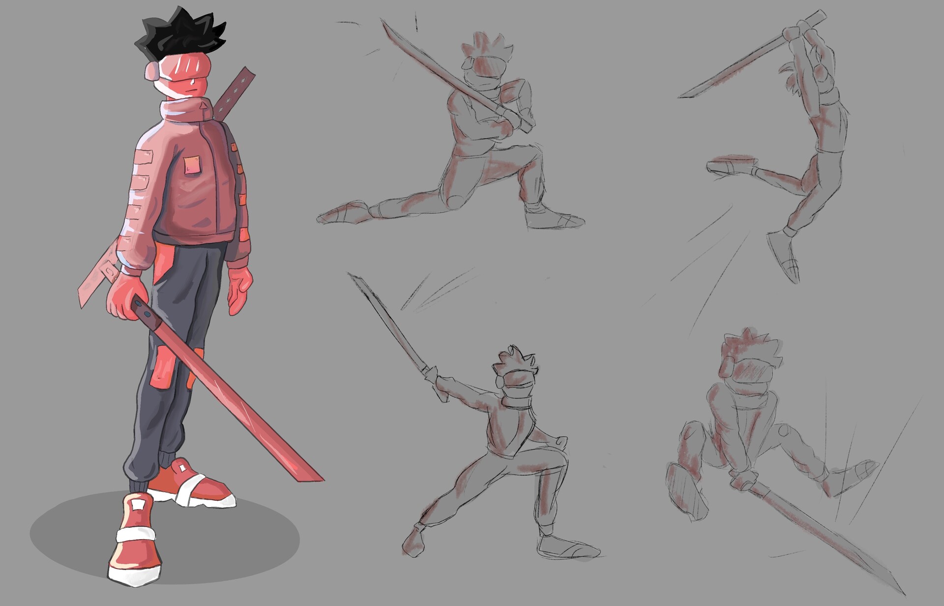 ArtStation - Ninja character concept