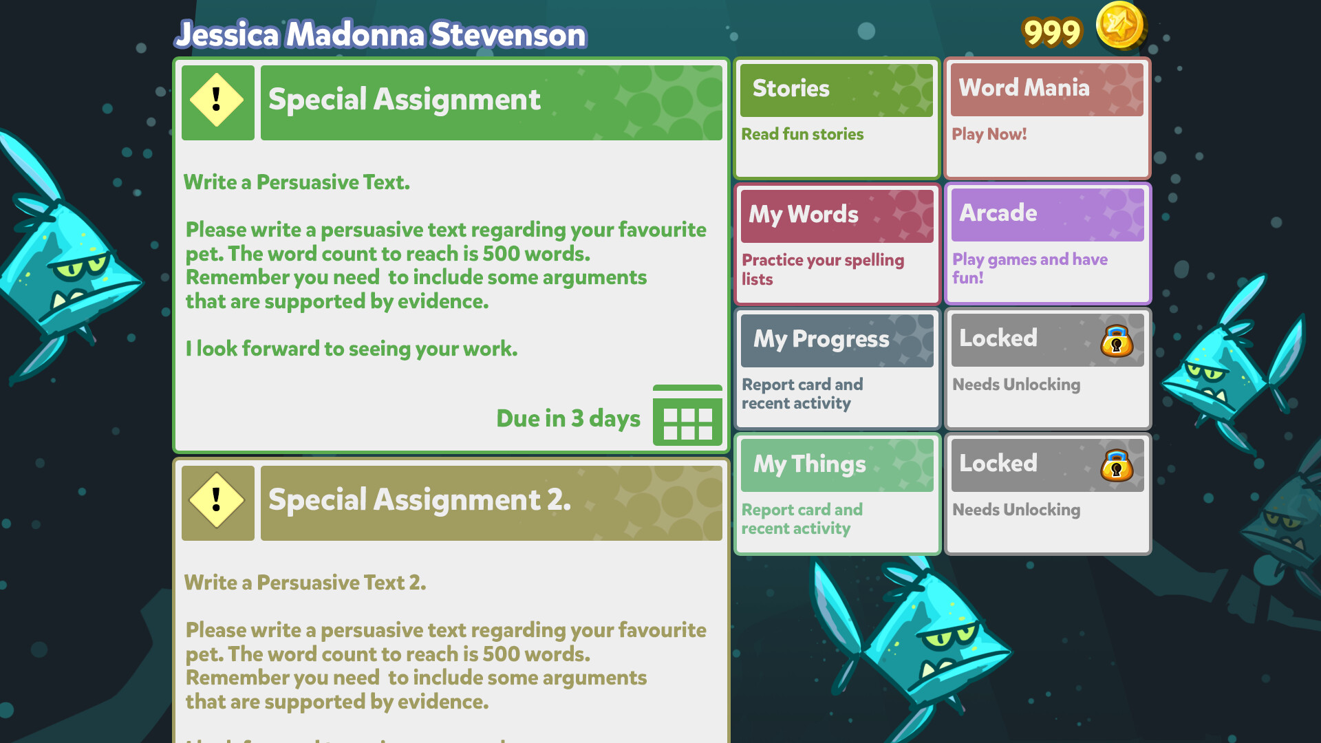 Ronald Marc - User Interface examples