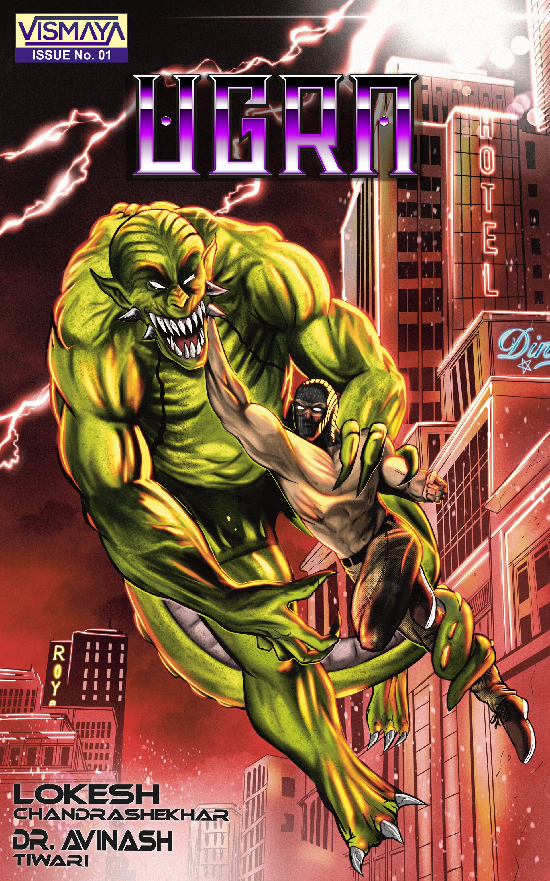 ArtStation - Lettering for Ugra Comics Book