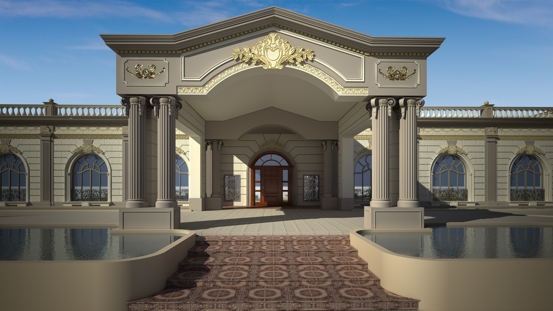 ArtStation - Luxury Exterior Majlis