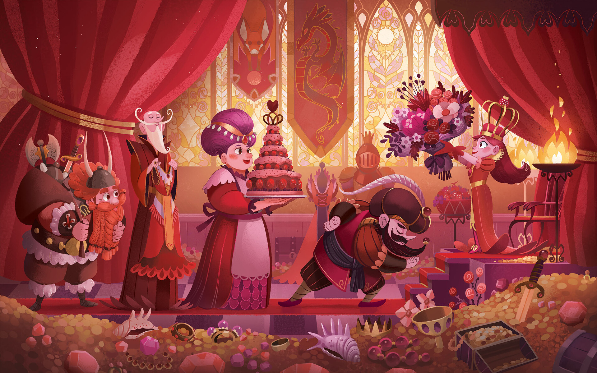 Jeremie Fleury - La Petite Reine Rouge (The little Red queen)