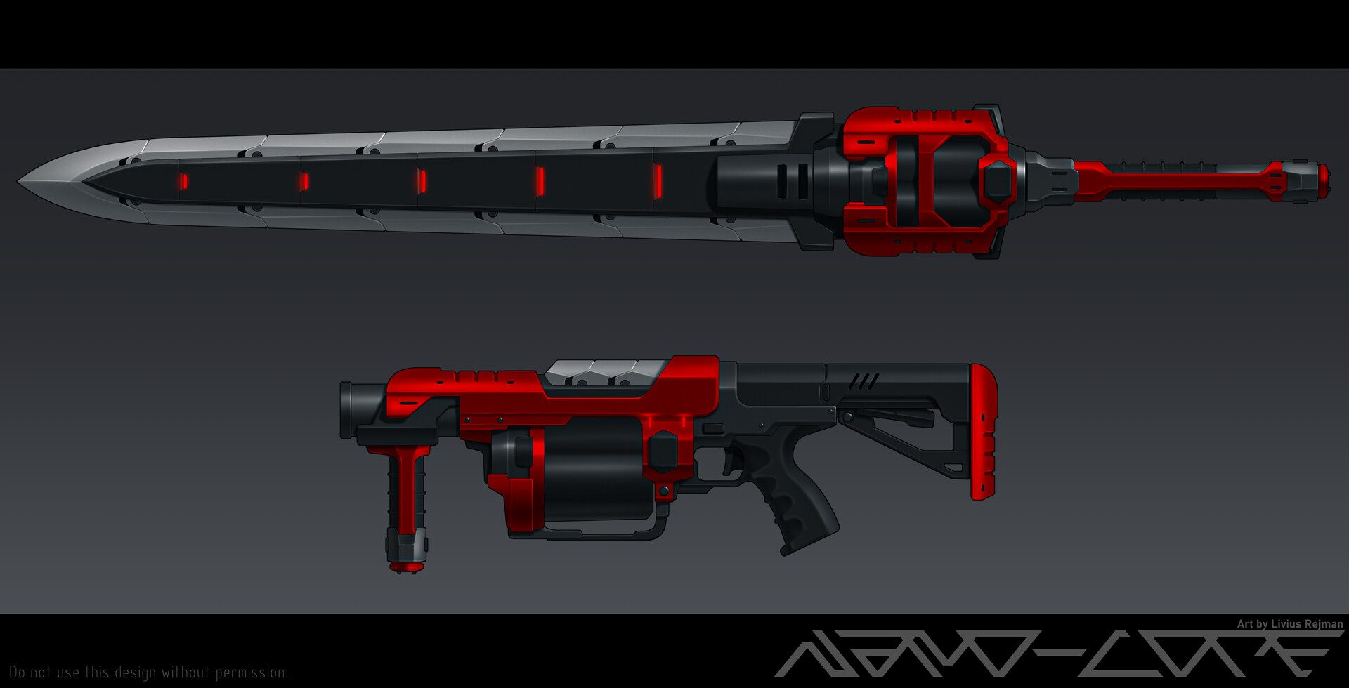 ArtStation - Trick Weapon Greatsword