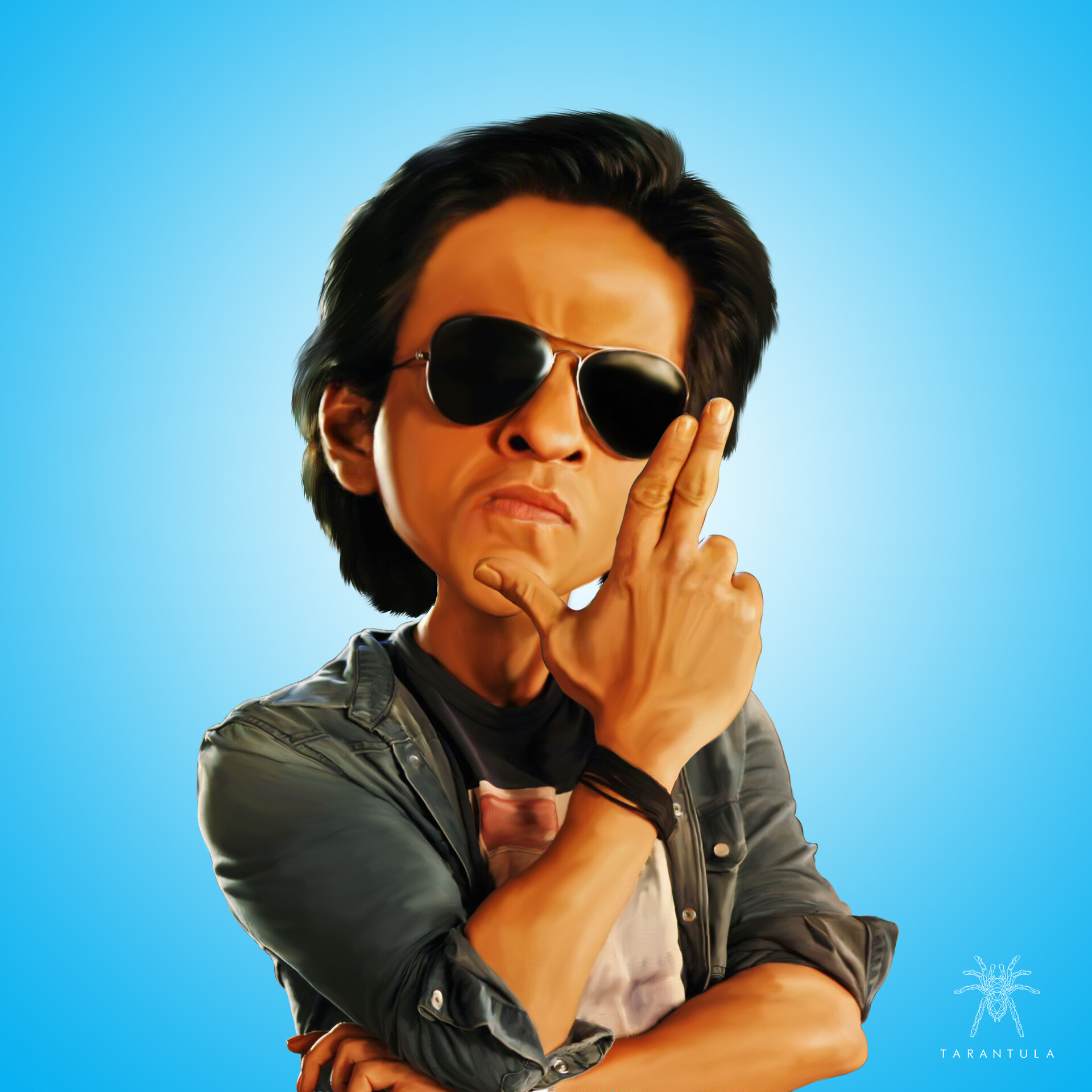 ArtStation - Shahrukh Caricature