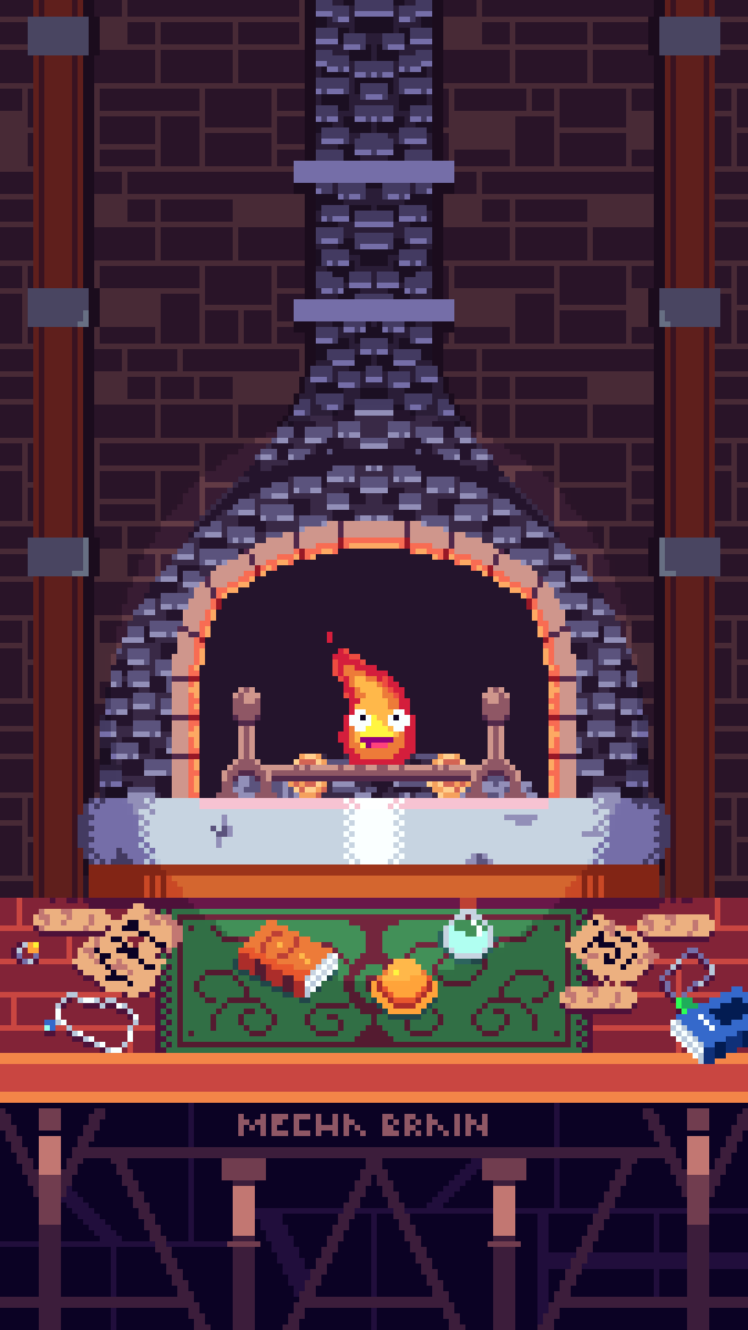 Howls Moving Castle Calcifer Gif