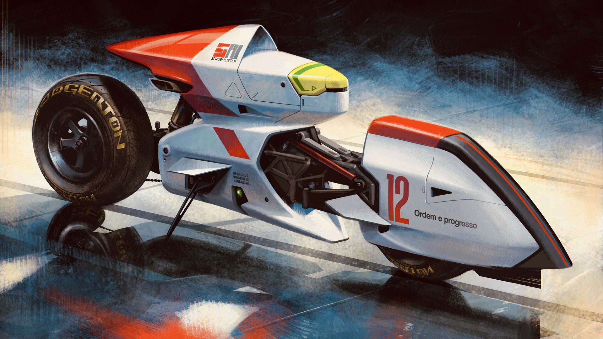 McLandish Railsykle Rekord 4/5 by John Frye : r/ImaginaryVehicles