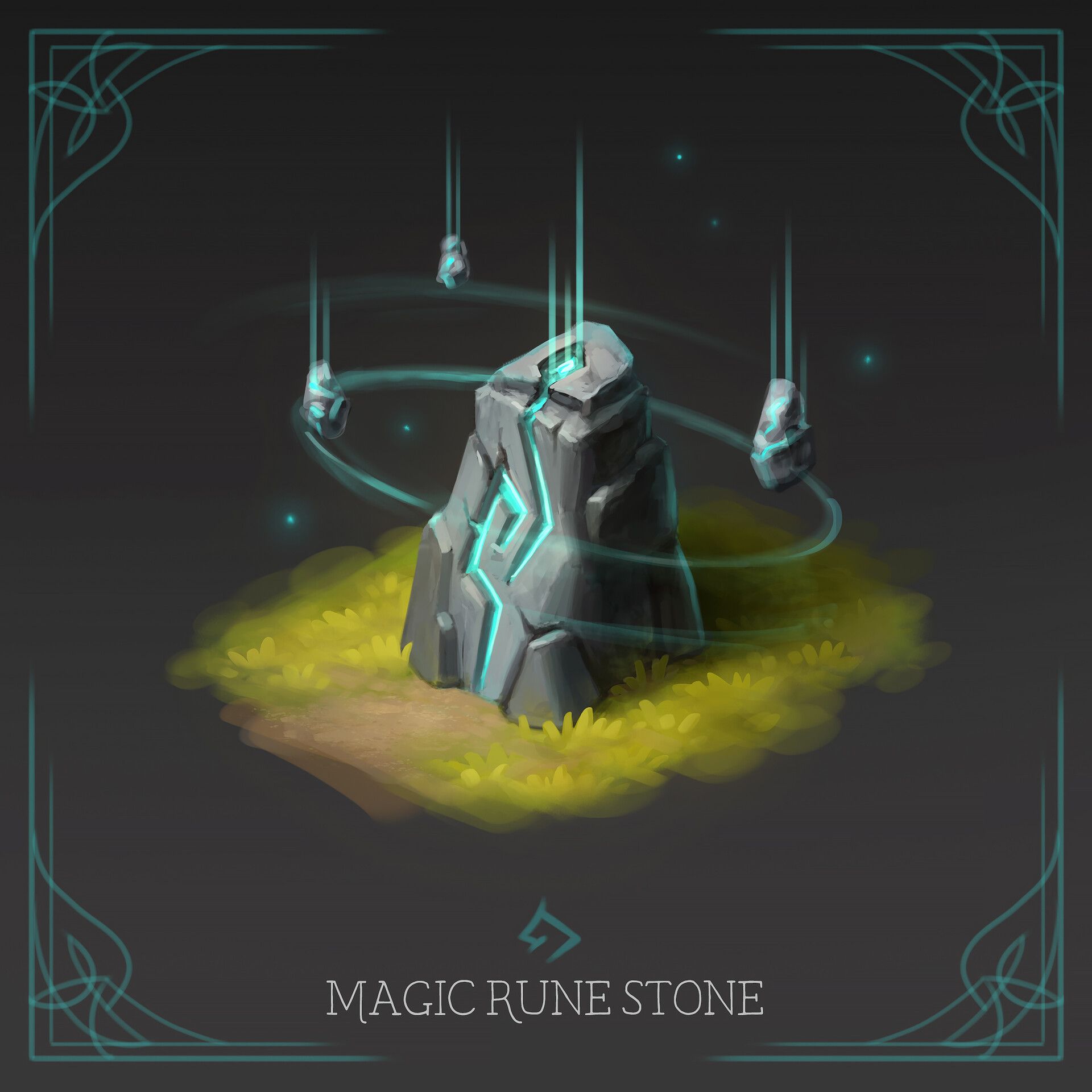 ArtStation - Magic isometric props