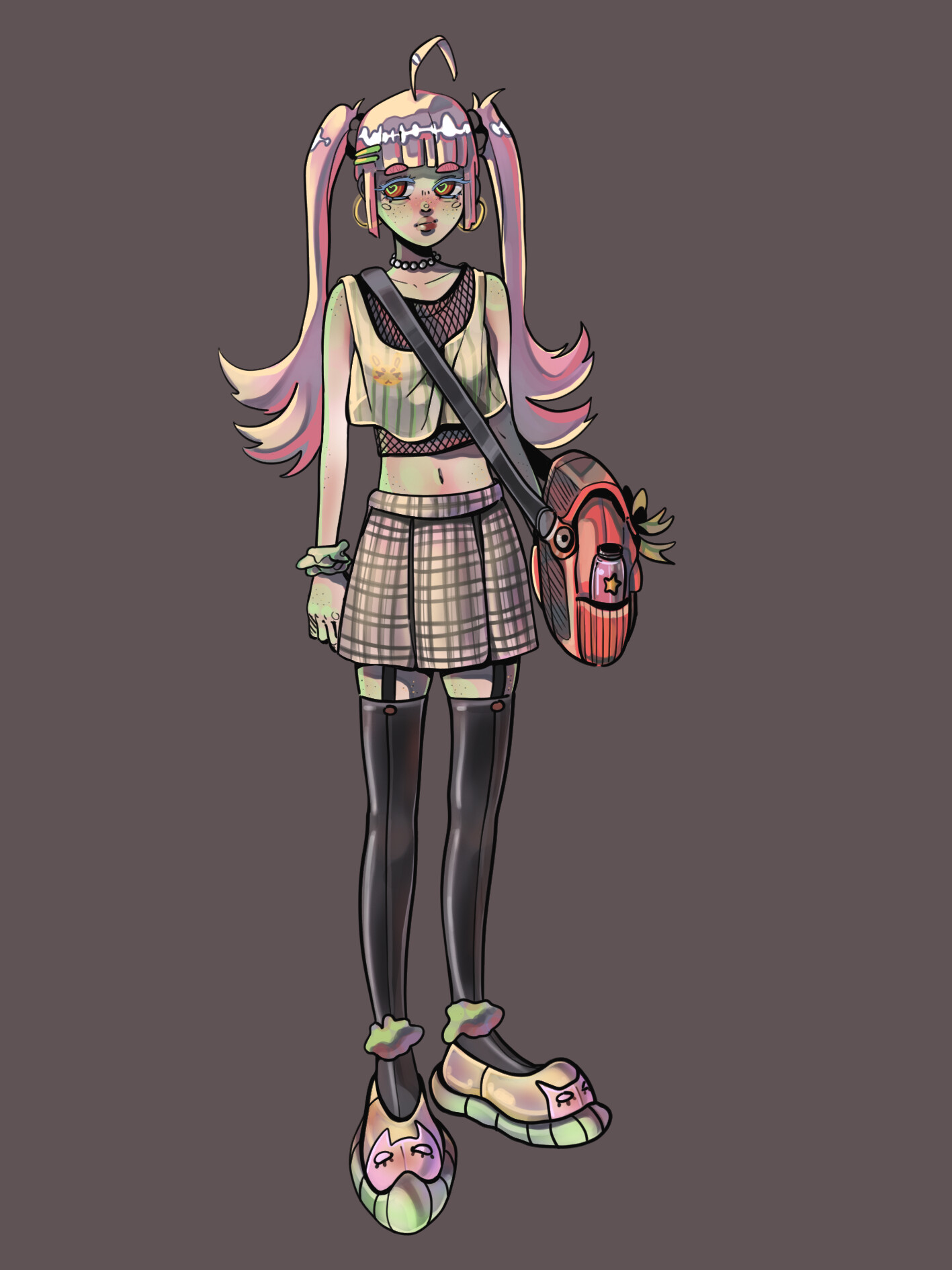 ArtStation - Anime e-girl