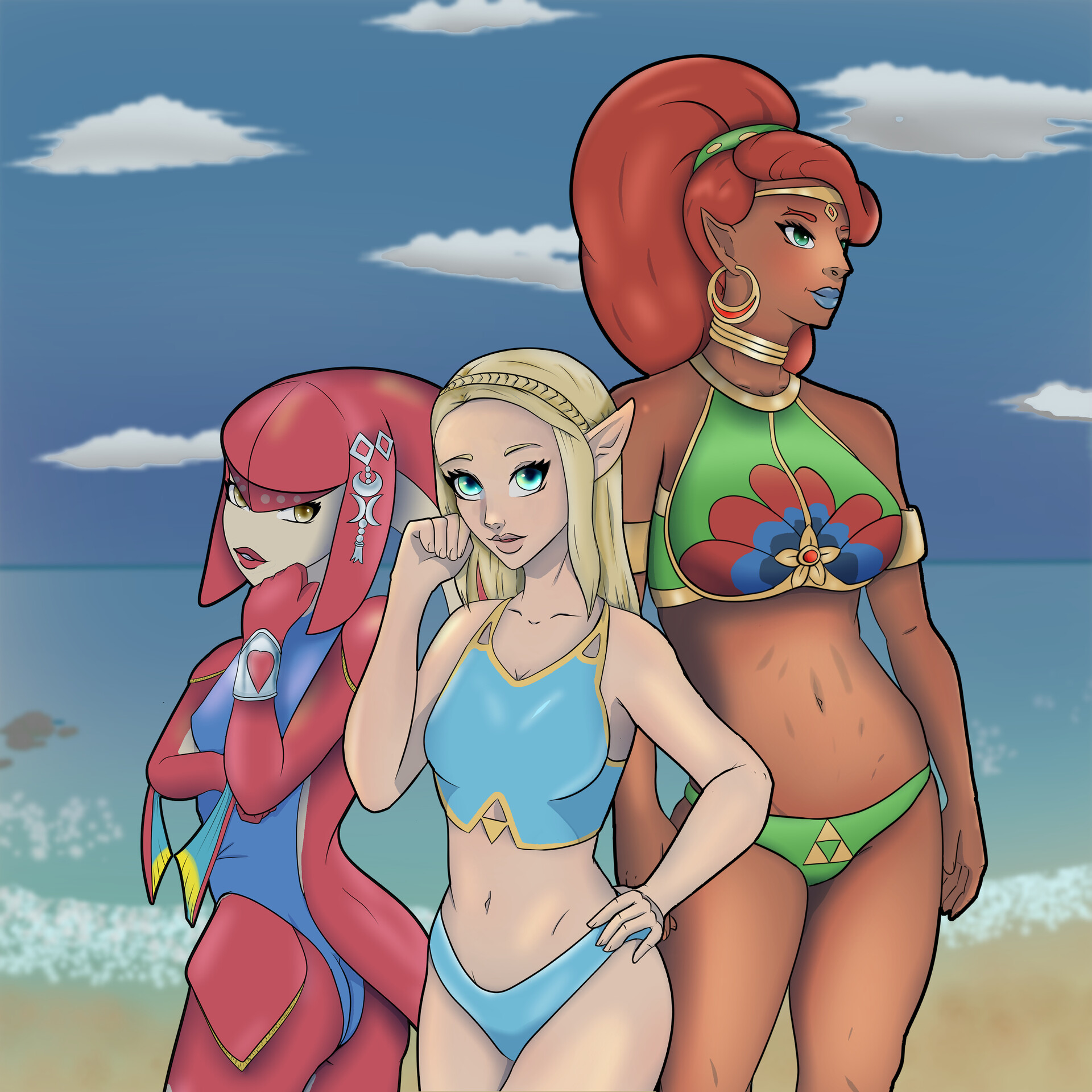 ArtStation - Tri force trio