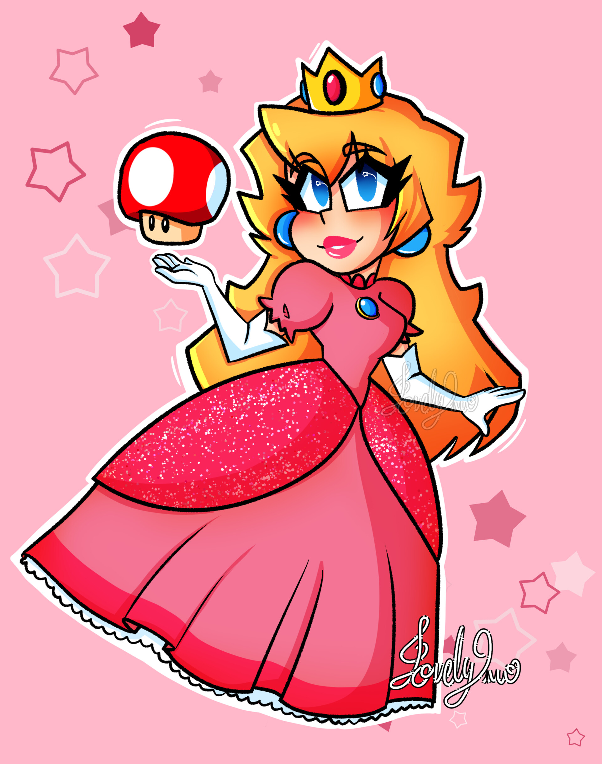 ArtStation - Nintendo Princesses