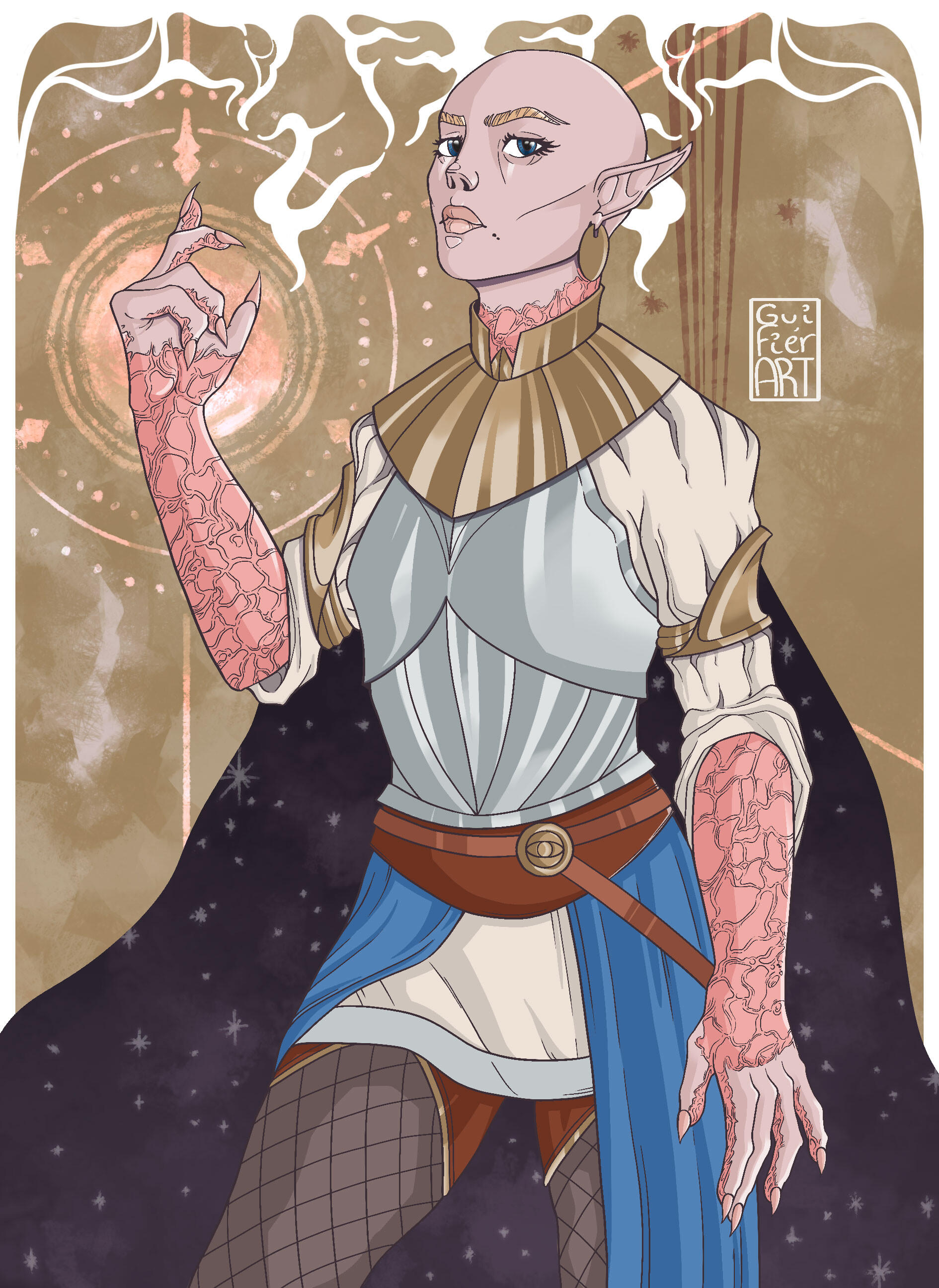 ArtStation - Cursed Bladesinger