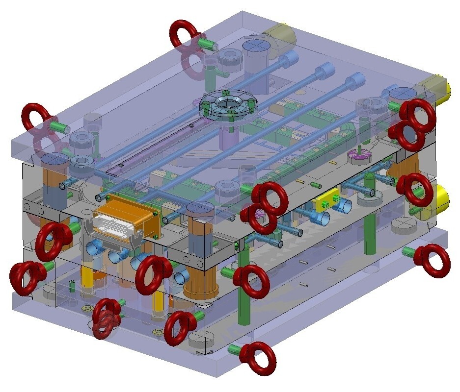 ArtStation - Basket Finishing - Injection Mold Tool design