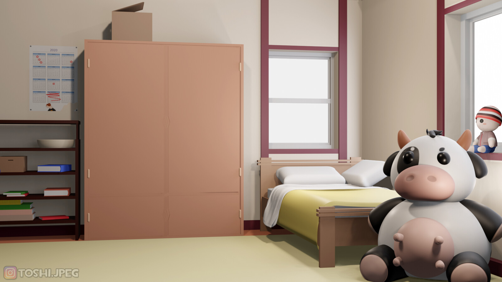 Toshico25 - Sayori's Bedroom - DDLC