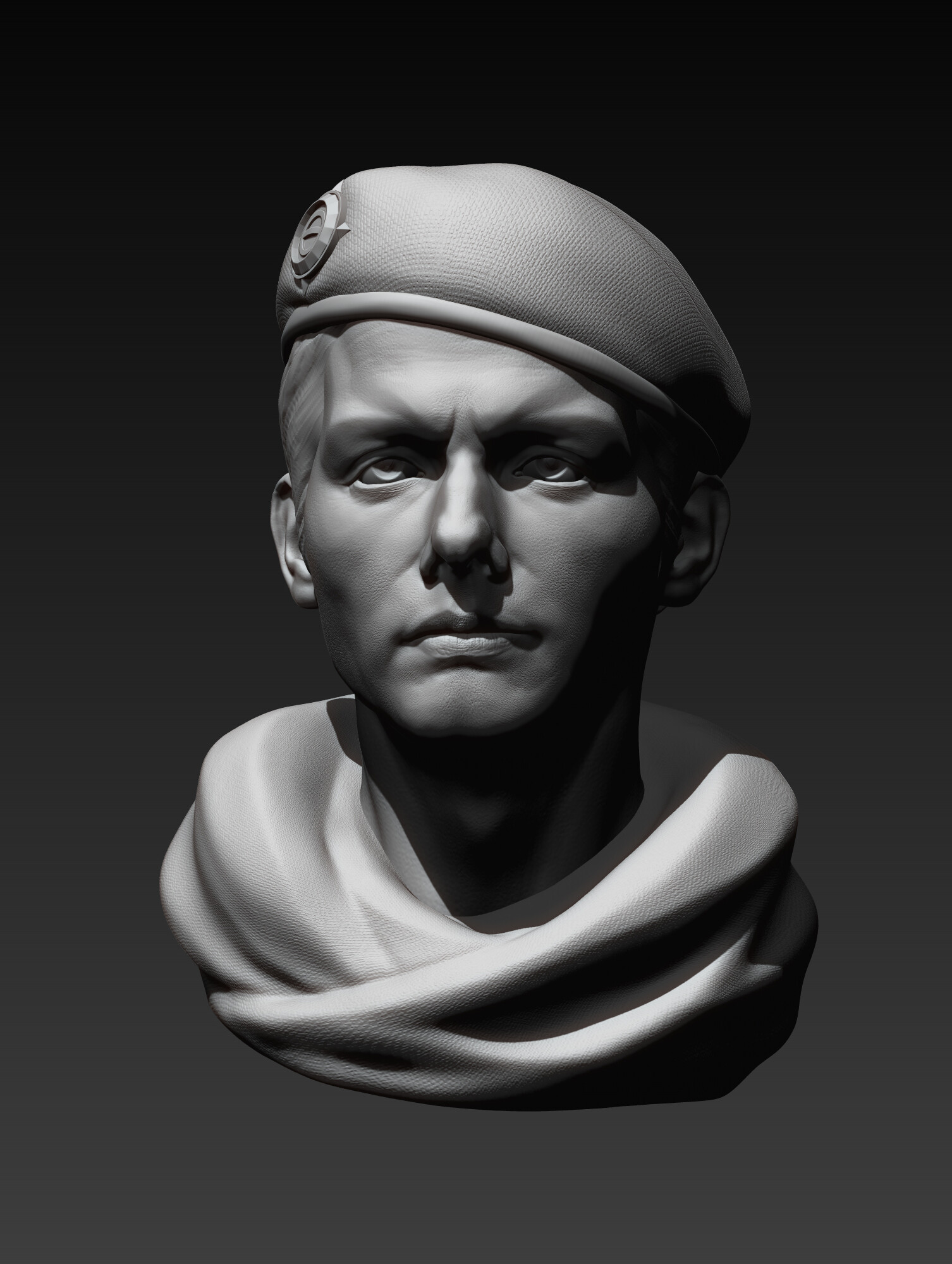 ArtStation - Soldier head