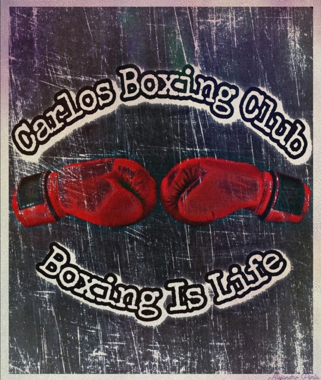 ArtStation - Boxing Logo, Alex Perla