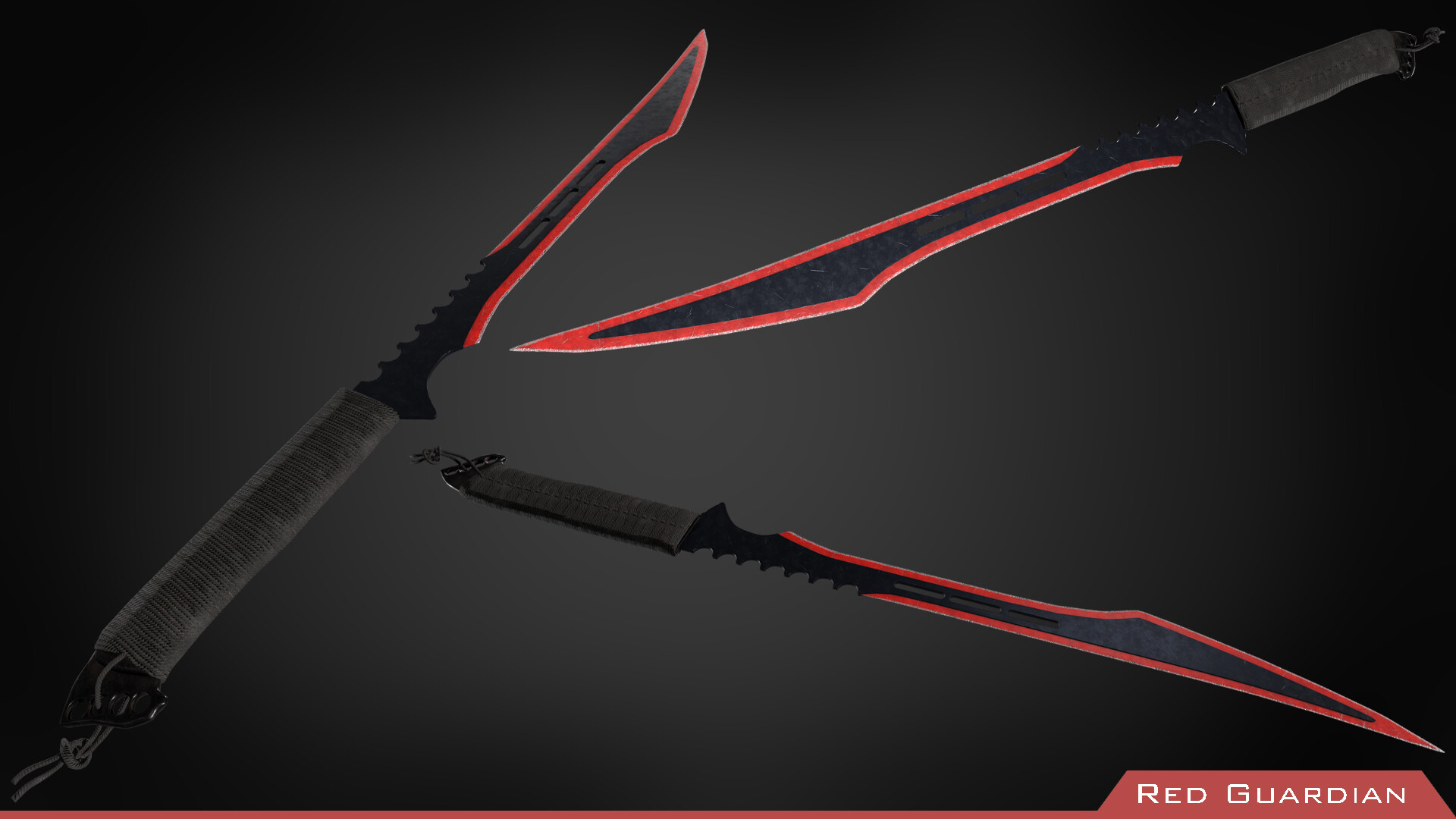 Kyriakos Gerostathis - Red Guardian Sword (Game ready)