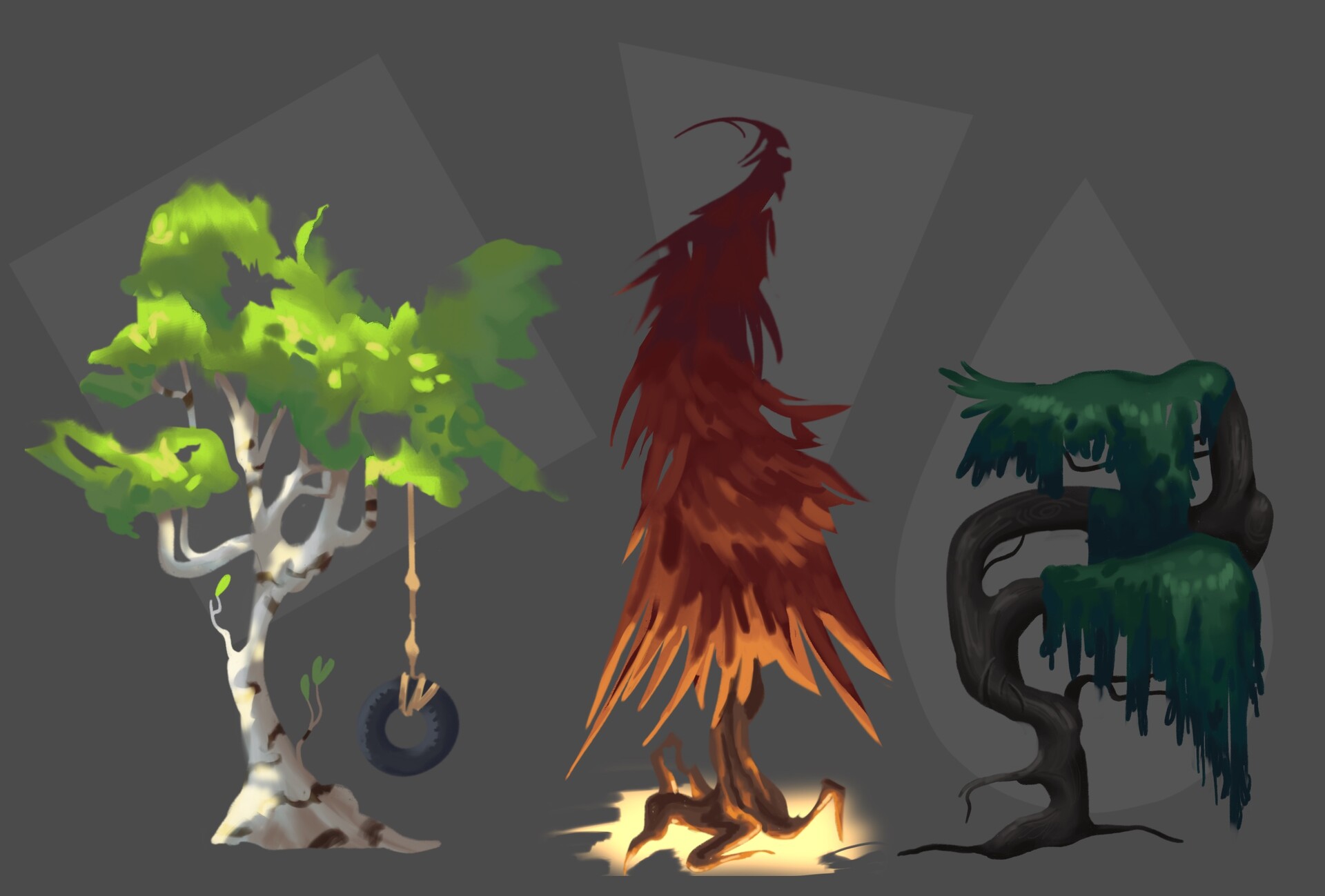 ArtStation - Mood Trees