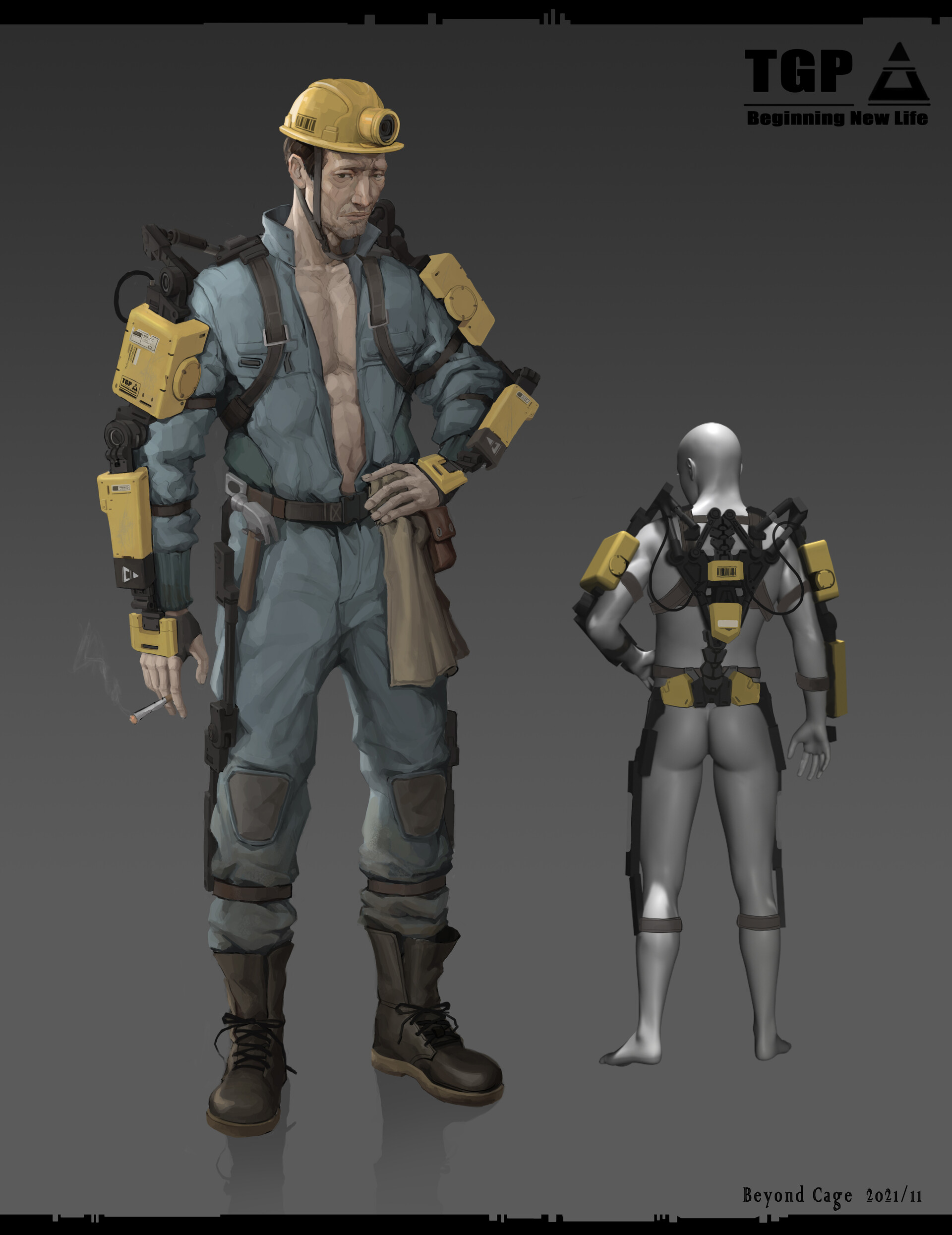 ArtStation - The Worker