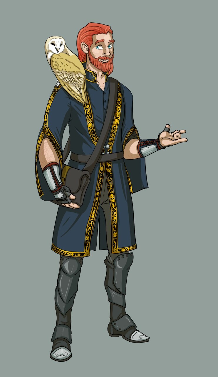 ArtStation - Anton - Human Wizard