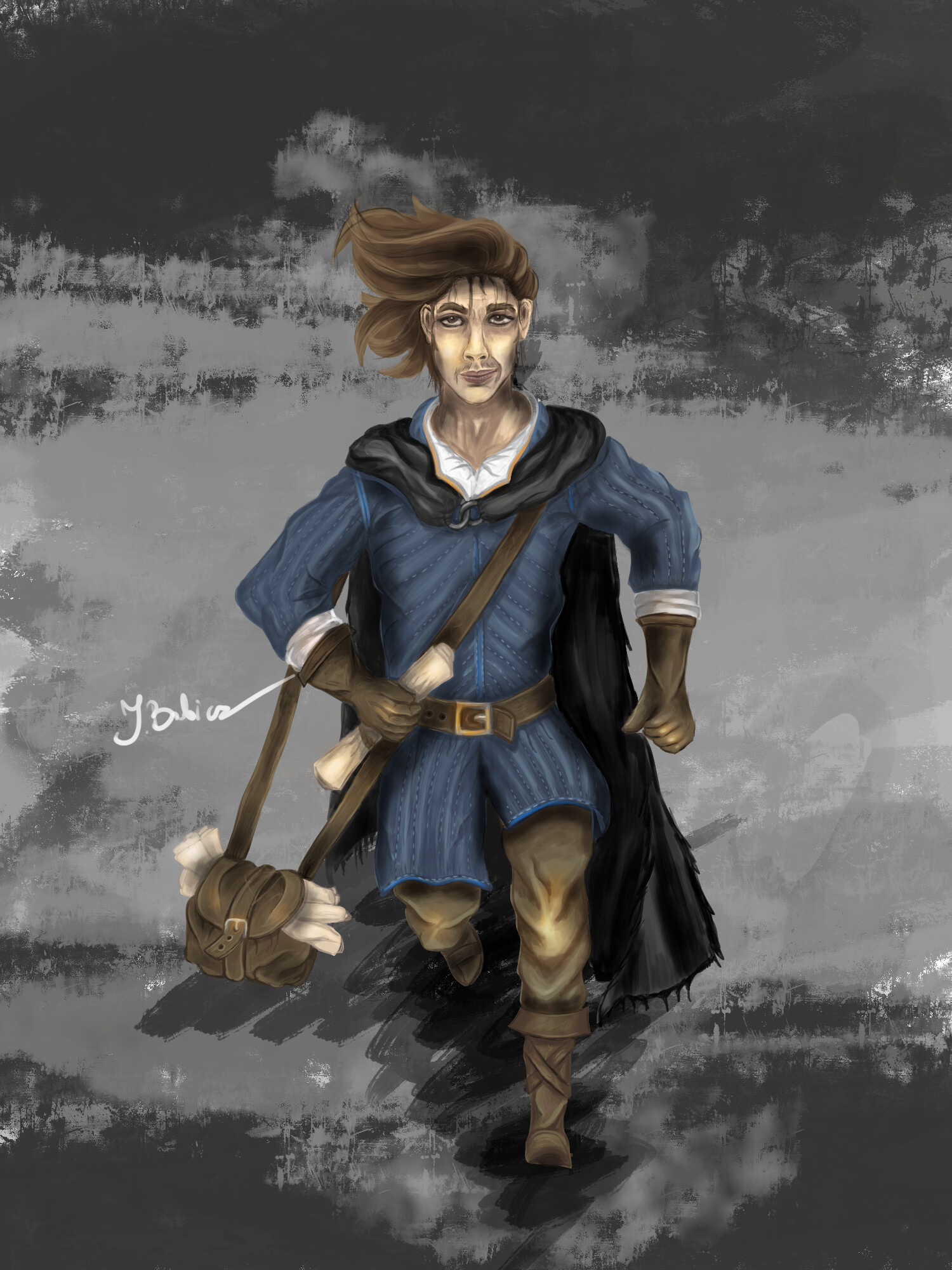 ArtStation - Fantasy-medieval messenger