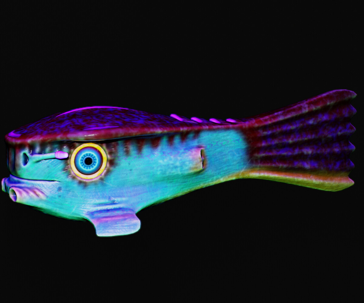 Angus Collins - The Fish Project (animated scene)