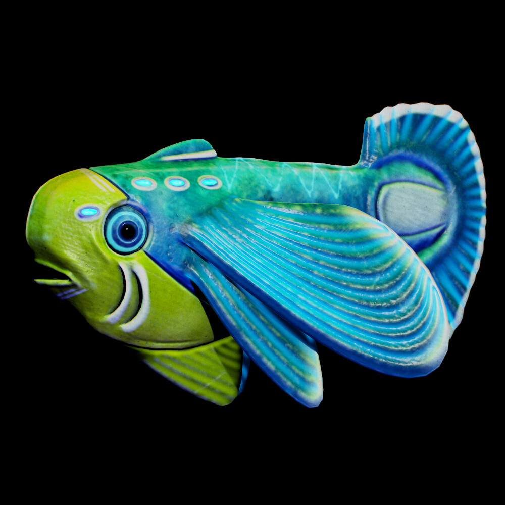 Angus Collins - The Fish Project (animated scene)