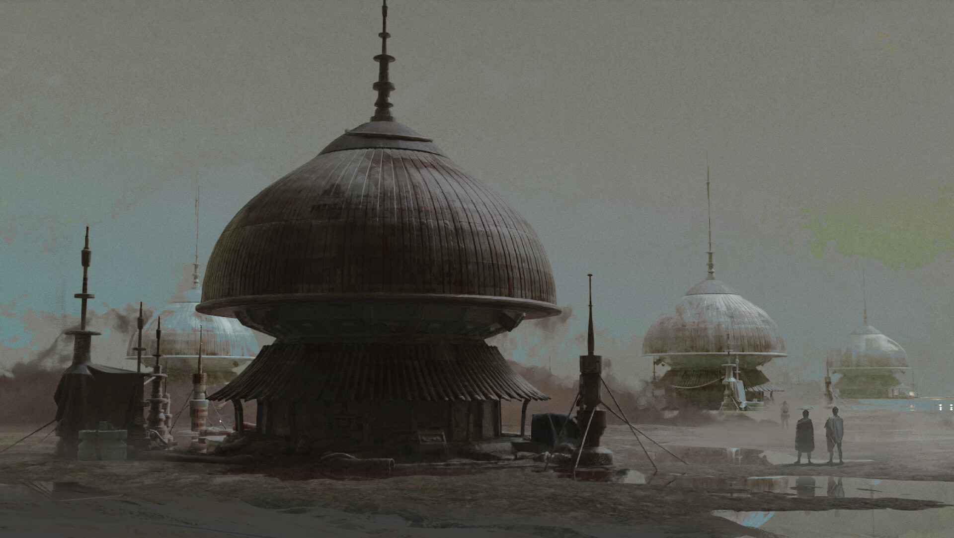 ArtStation - Scifi Enviro practice