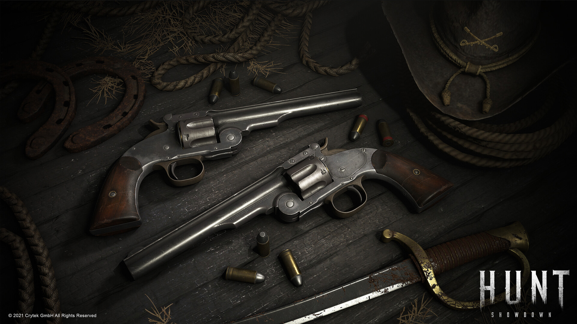 Alex Medina - Hunt Showdown - Scottfield Revolver & Variants