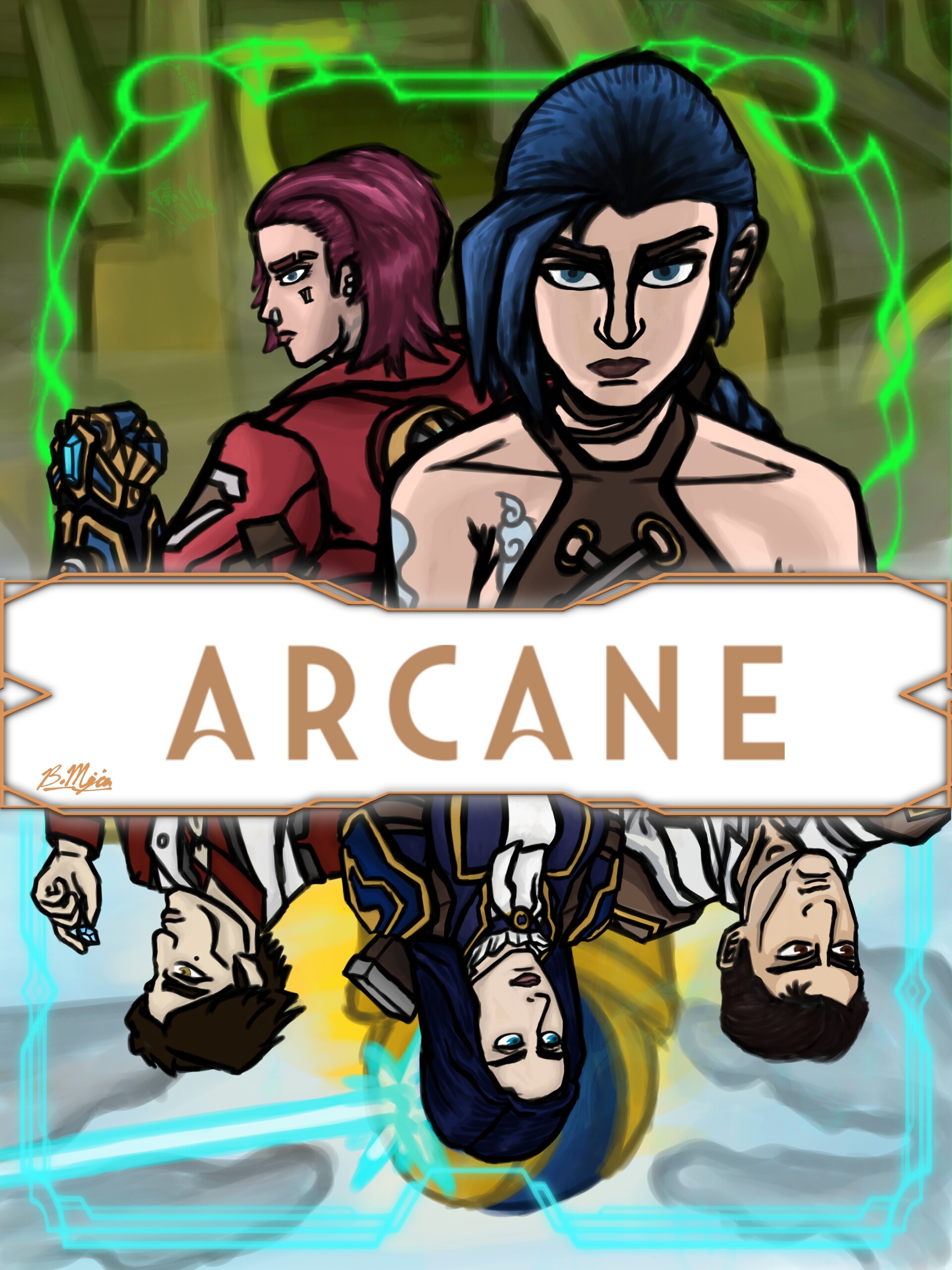 ArtStation - Arcane Fan Art