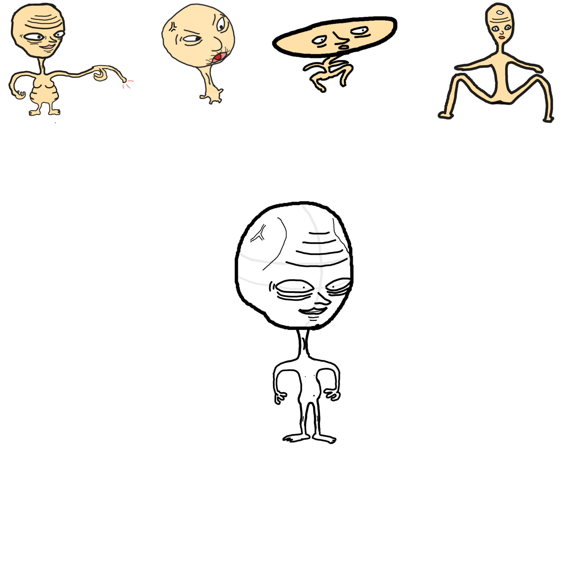 ArtStation - NEW ANIMATION PROJECT / OLD ALIEN MODEL