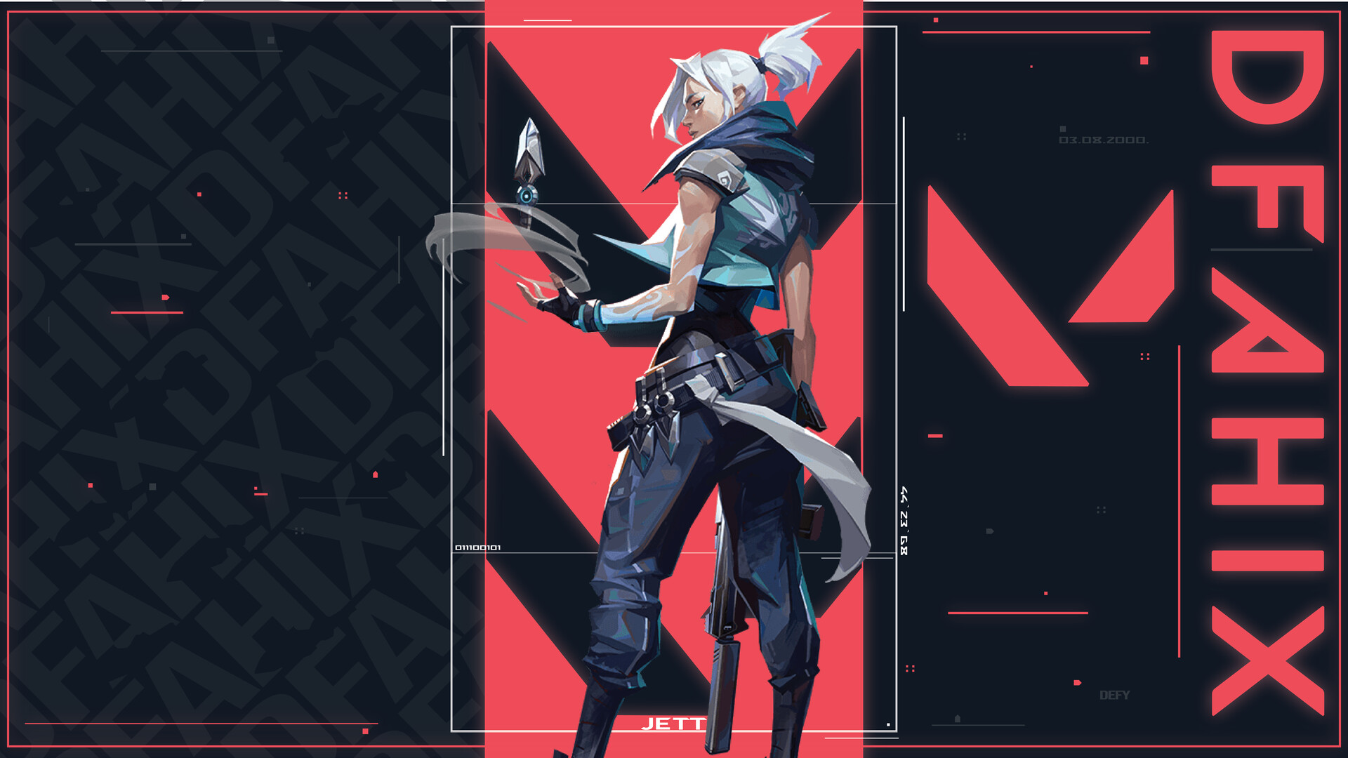 ArtStation - Jett from Valorant