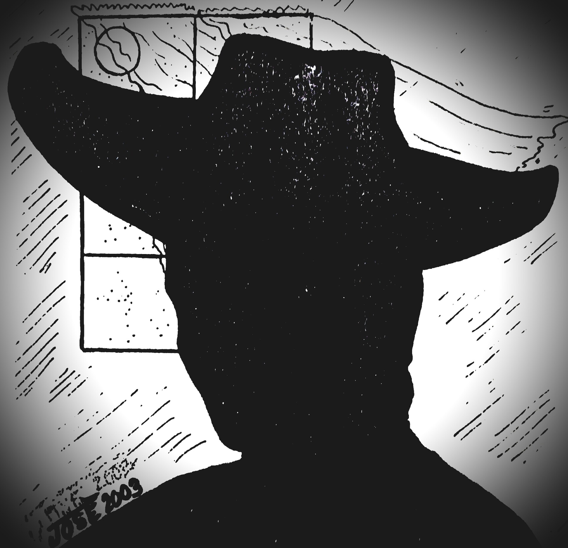 ArtStation - Shadowman in the Window