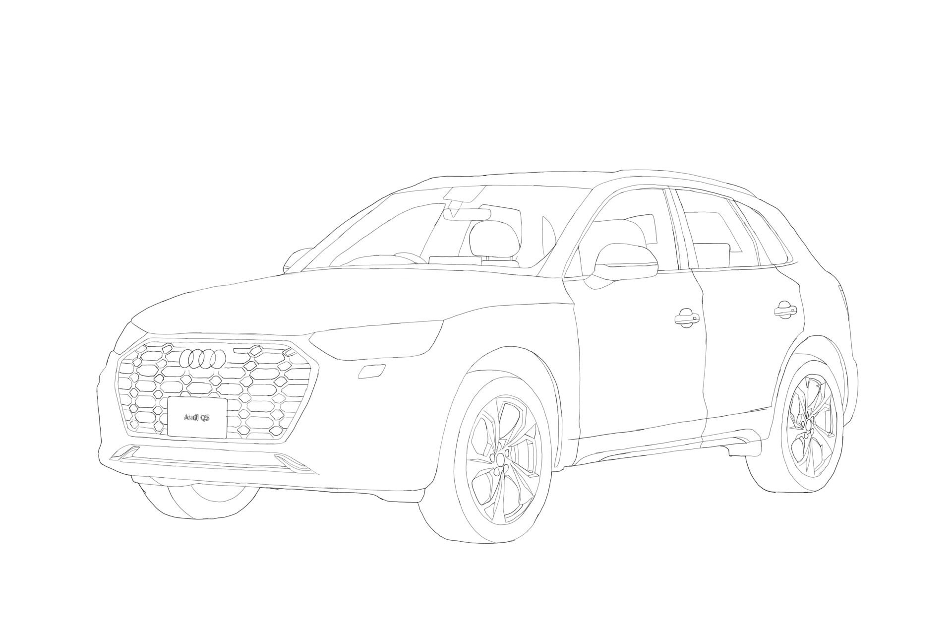 ArtStation - Audi Q5.
