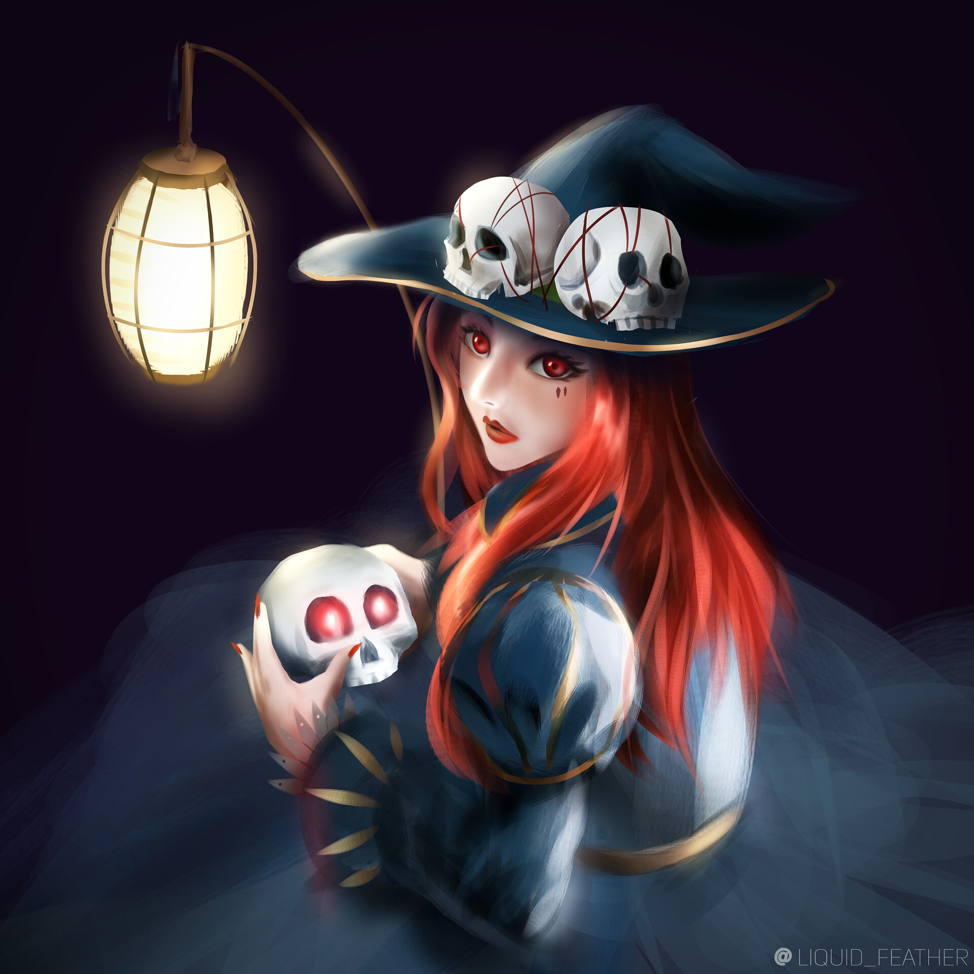 ArtStation - Skull Witch