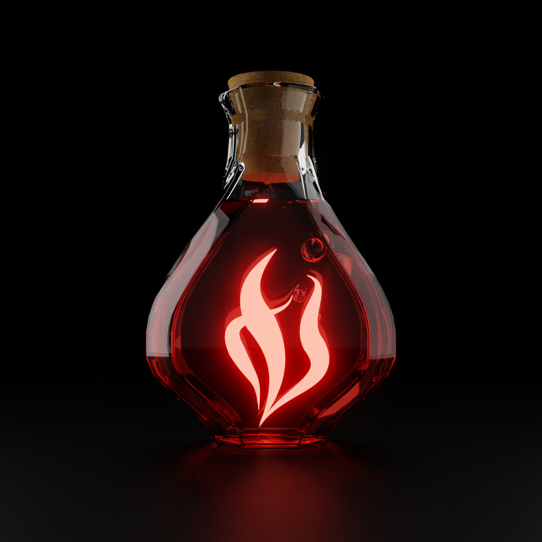 ArtStation - Fire Breath Potion