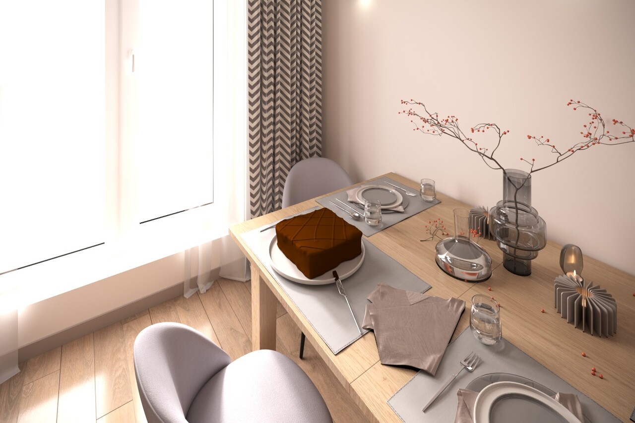 ArtStation - 3Ds Max Corona render Apartment rendering