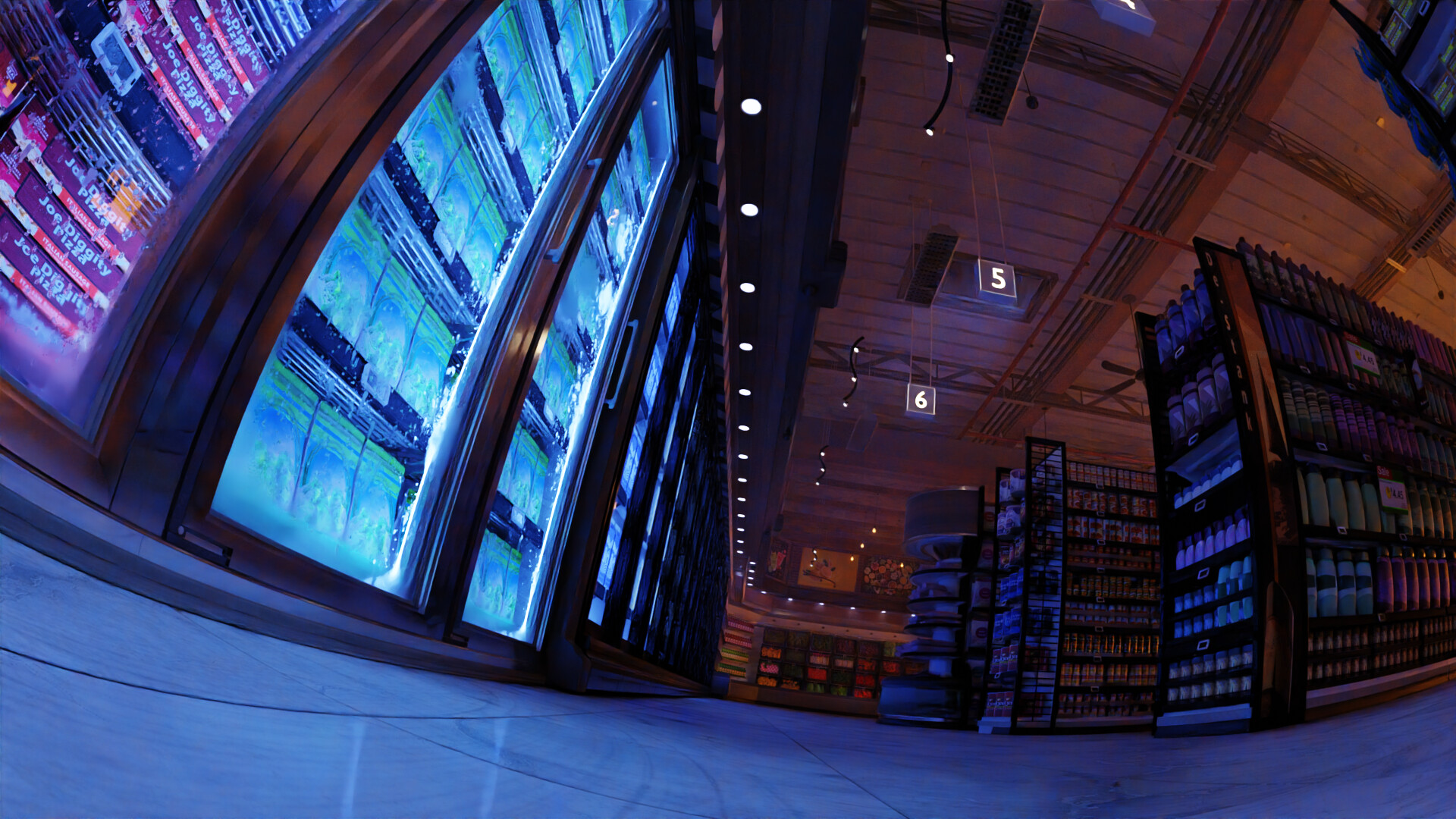 ArtStation - Grocery Store BG's