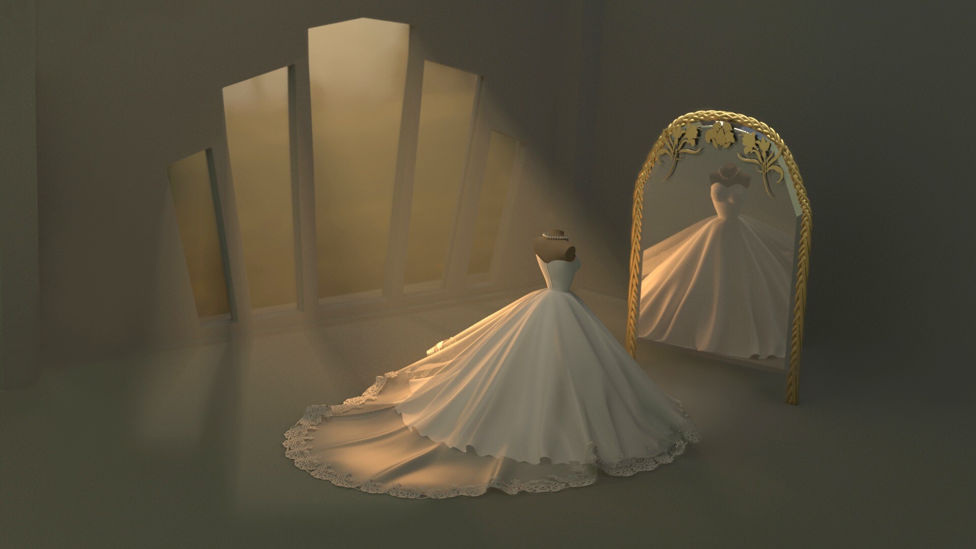 ArtStation - Wedding Dress