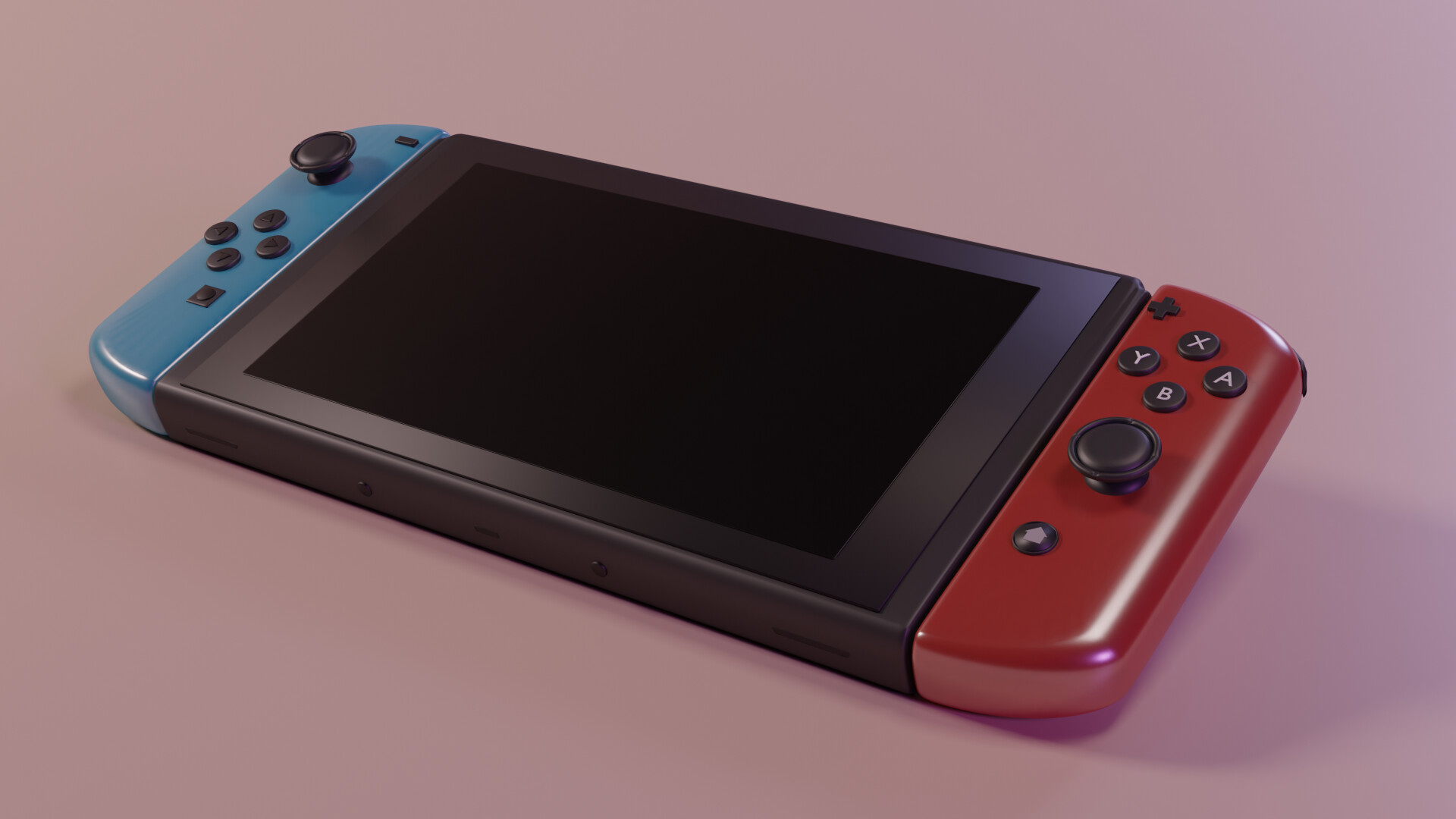 ArtStation - 3D Model of Nintendo Switch Console