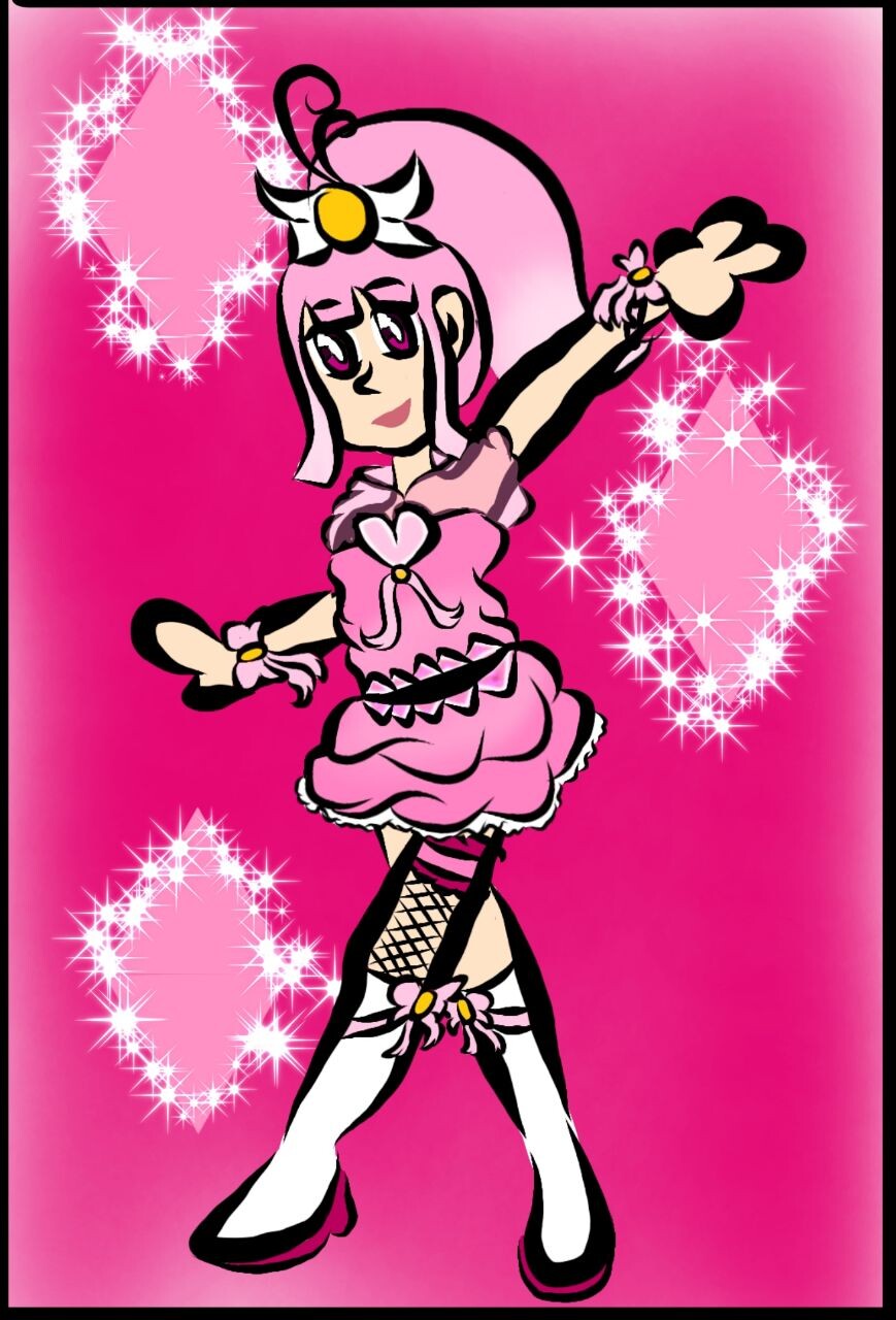 ArtStation - Diamond Magical Girl