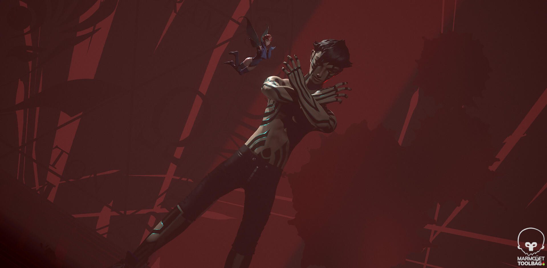 ArtStation - Shin Megami Tensei - Nocturne: Demi-Fiend and the Pixie