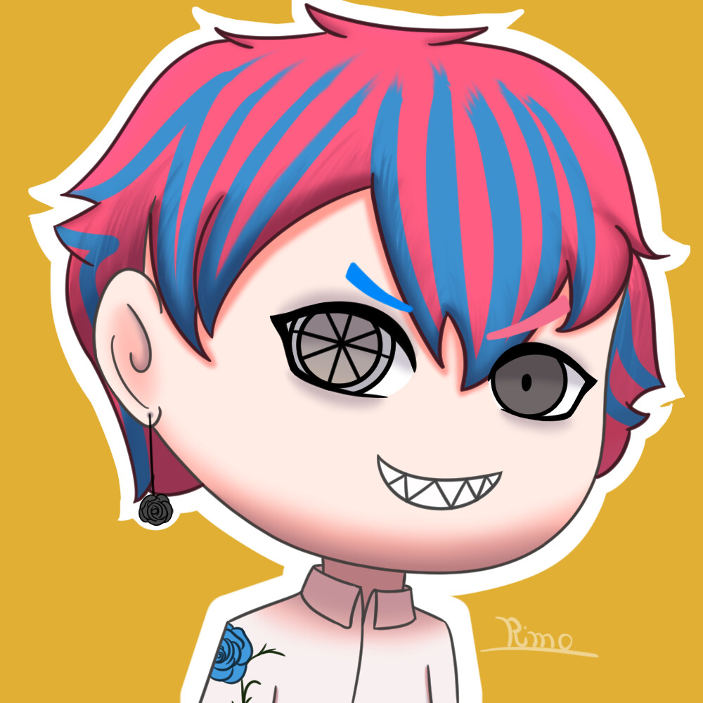 ArtStation - Ssonyro - Evillish smile