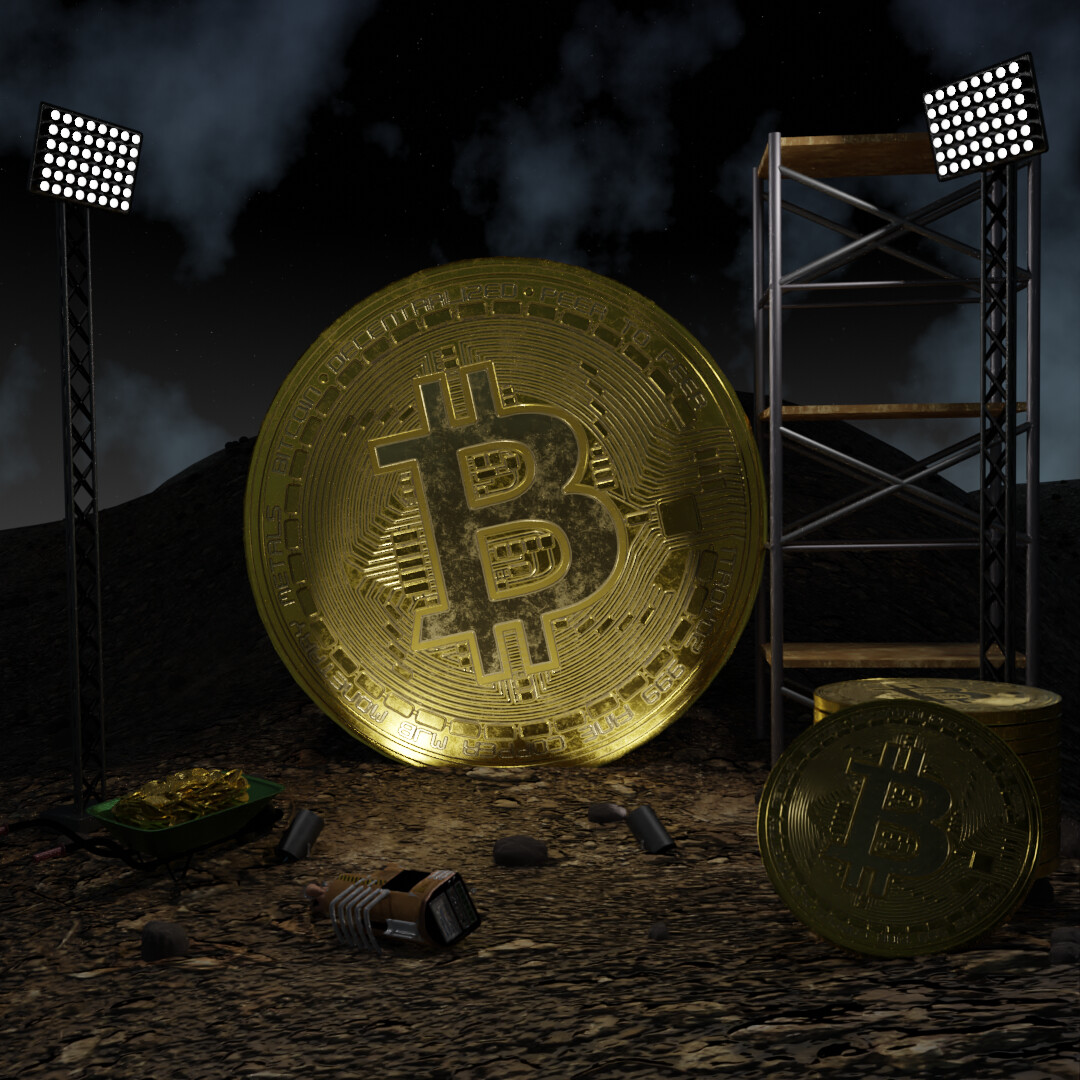 ArtStation - Mining bitcoin