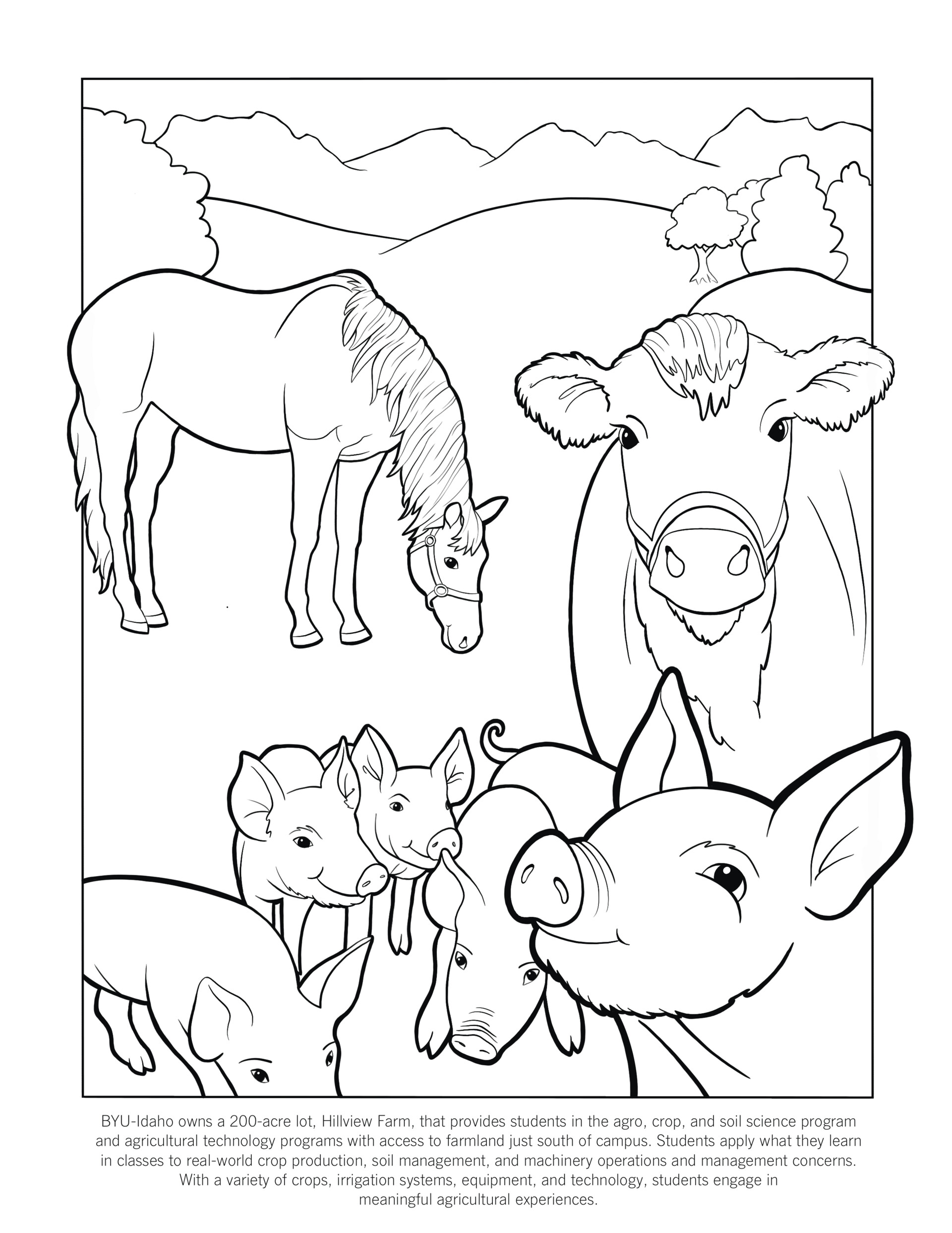 byu cosmo coloring pages