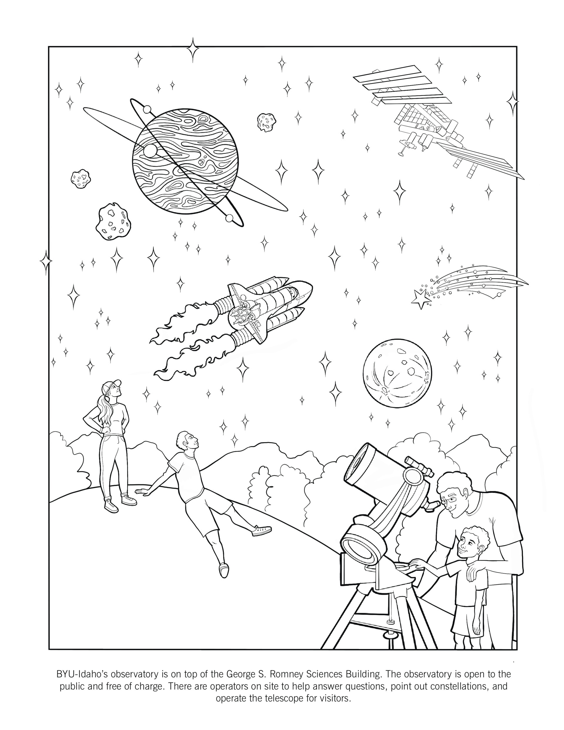 byu cosmo coloring pages