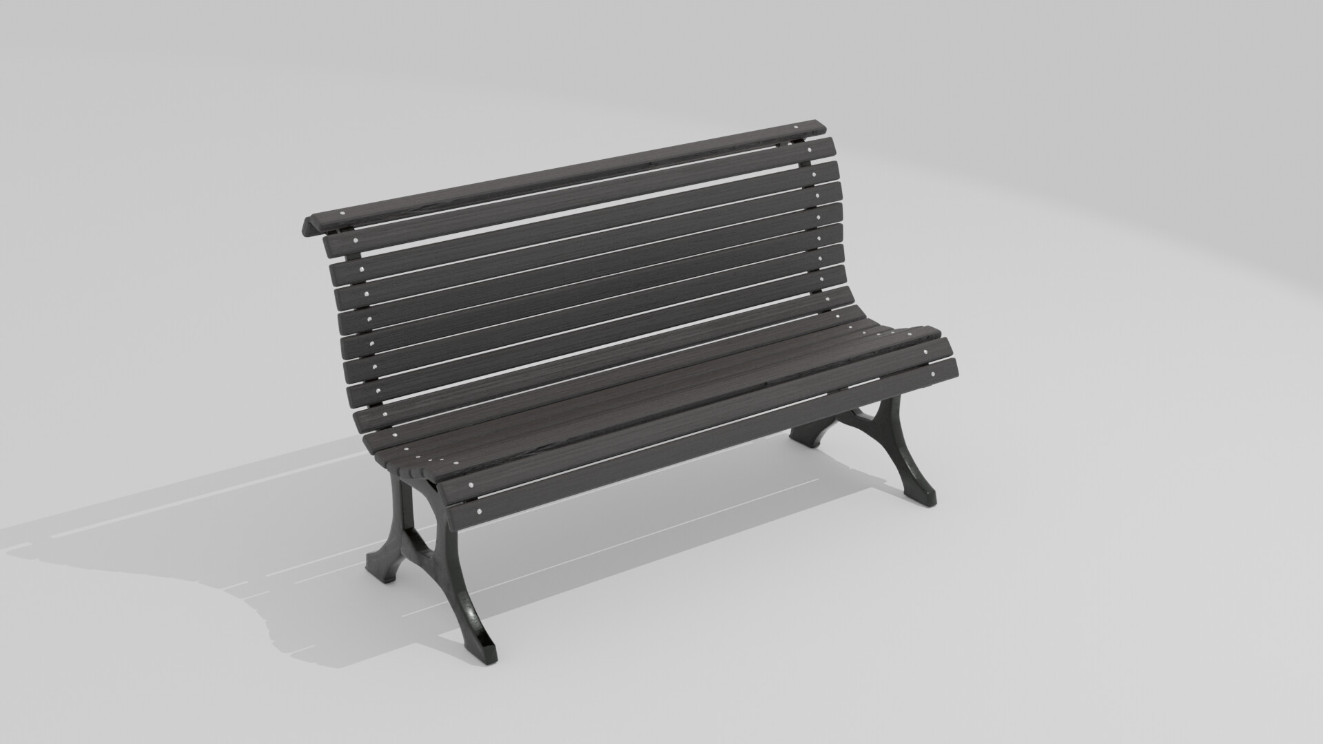 Nguyen Thien - Wooden Bench Free 3D Model