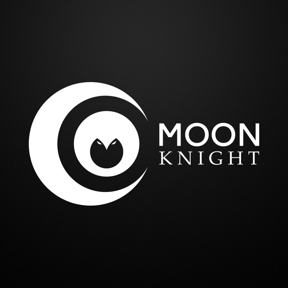 ArtStation - Moon Knight Logo Minimal