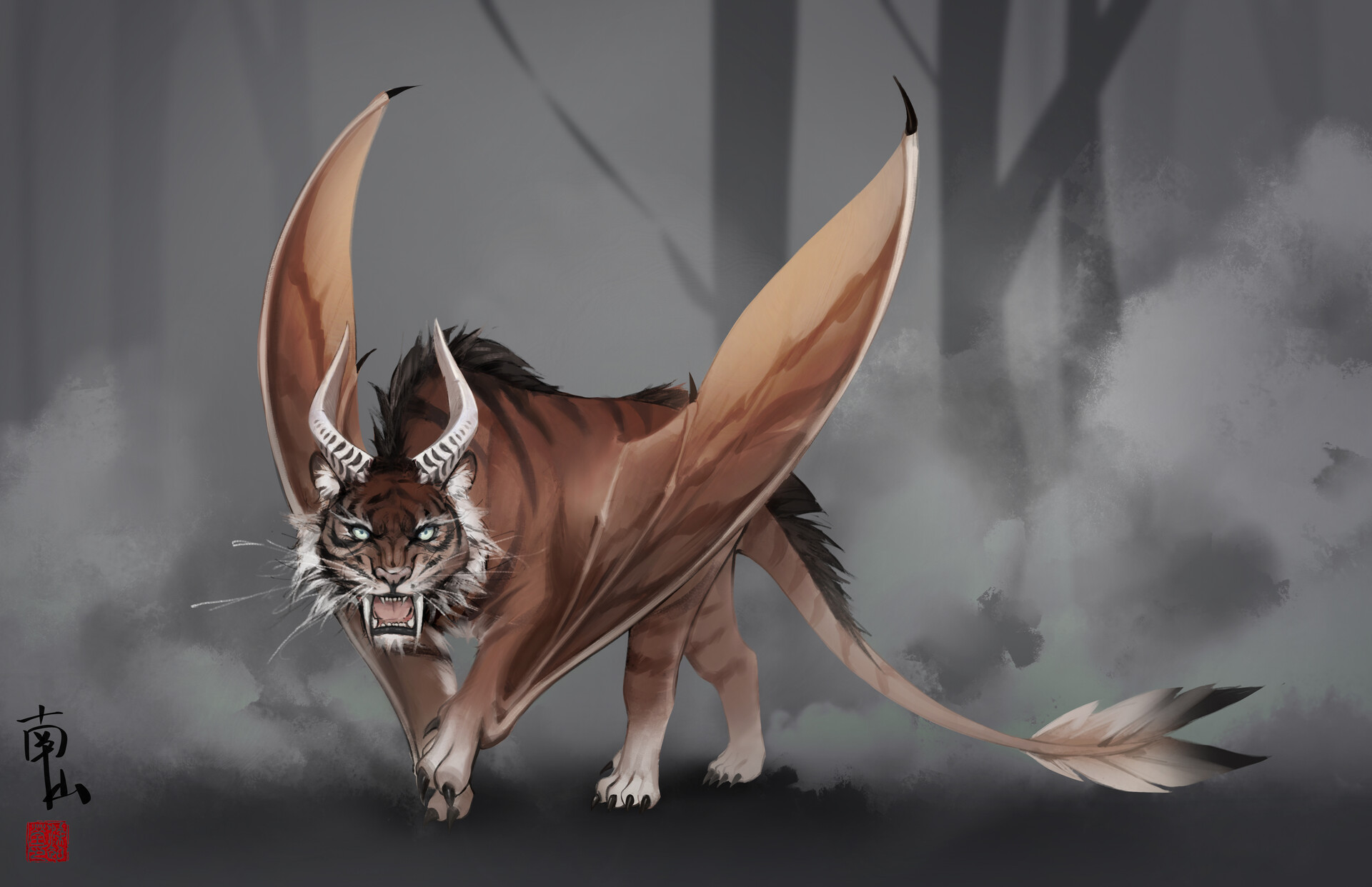 ArtStation - 穷奇Qiongqi