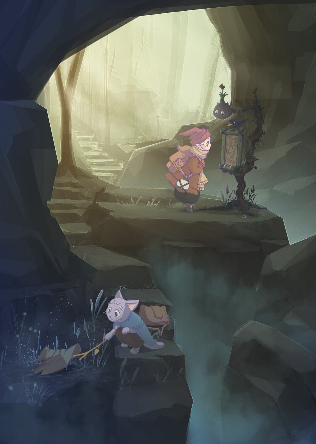 ArtStation - Entrance to Dungeon?