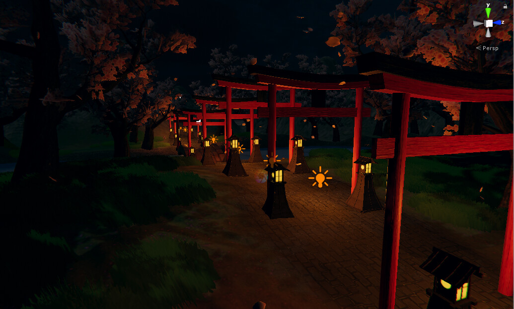 ArtStation - Japanese Walkway | Unity