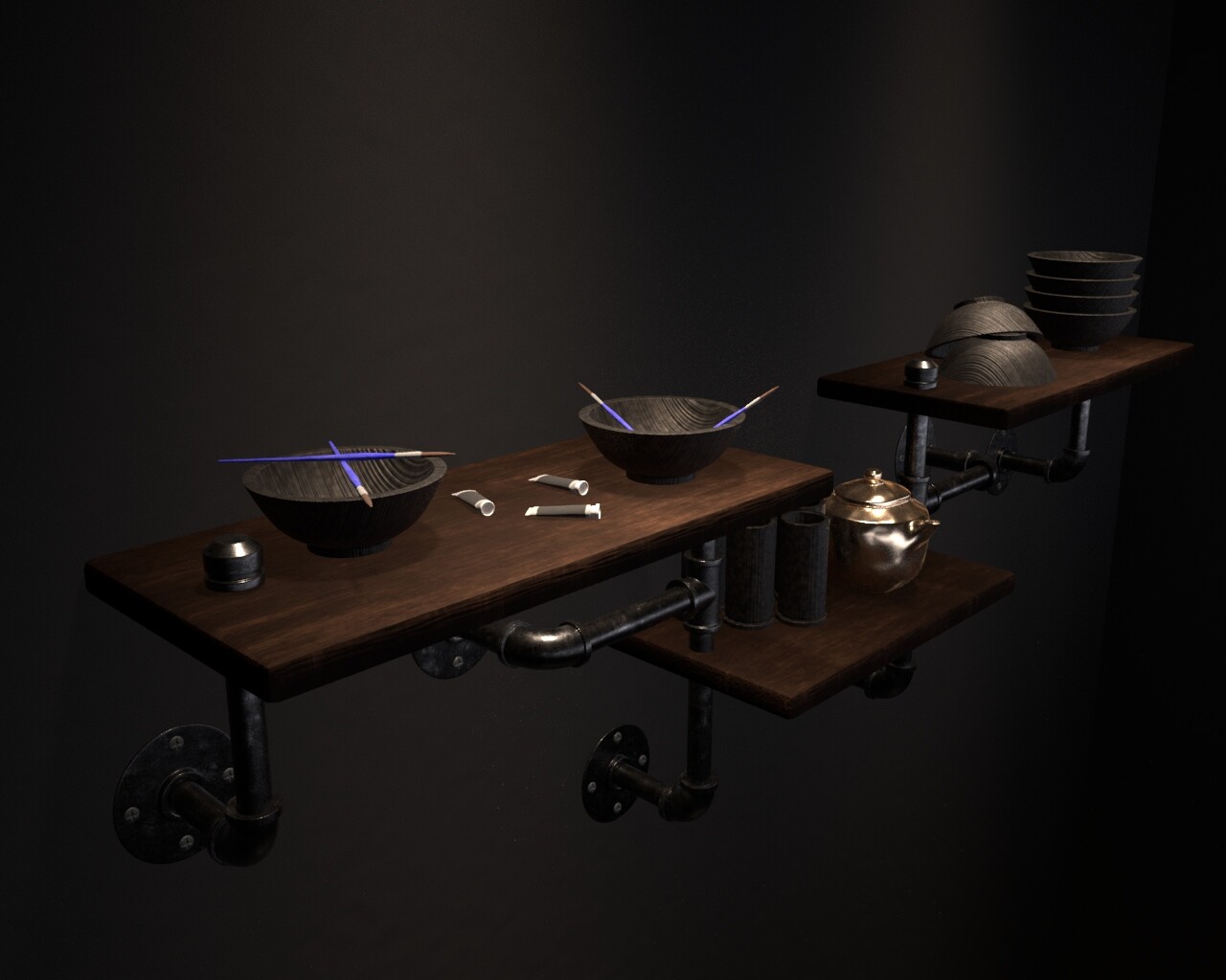 ArtStation - Shelf Still Life - Fall 2020